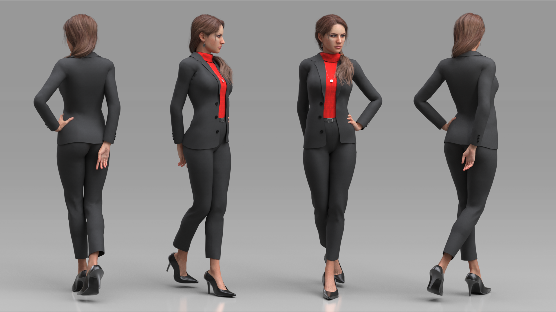Business Female 1 - Character Creator/Outfit - Reallusion Content Store