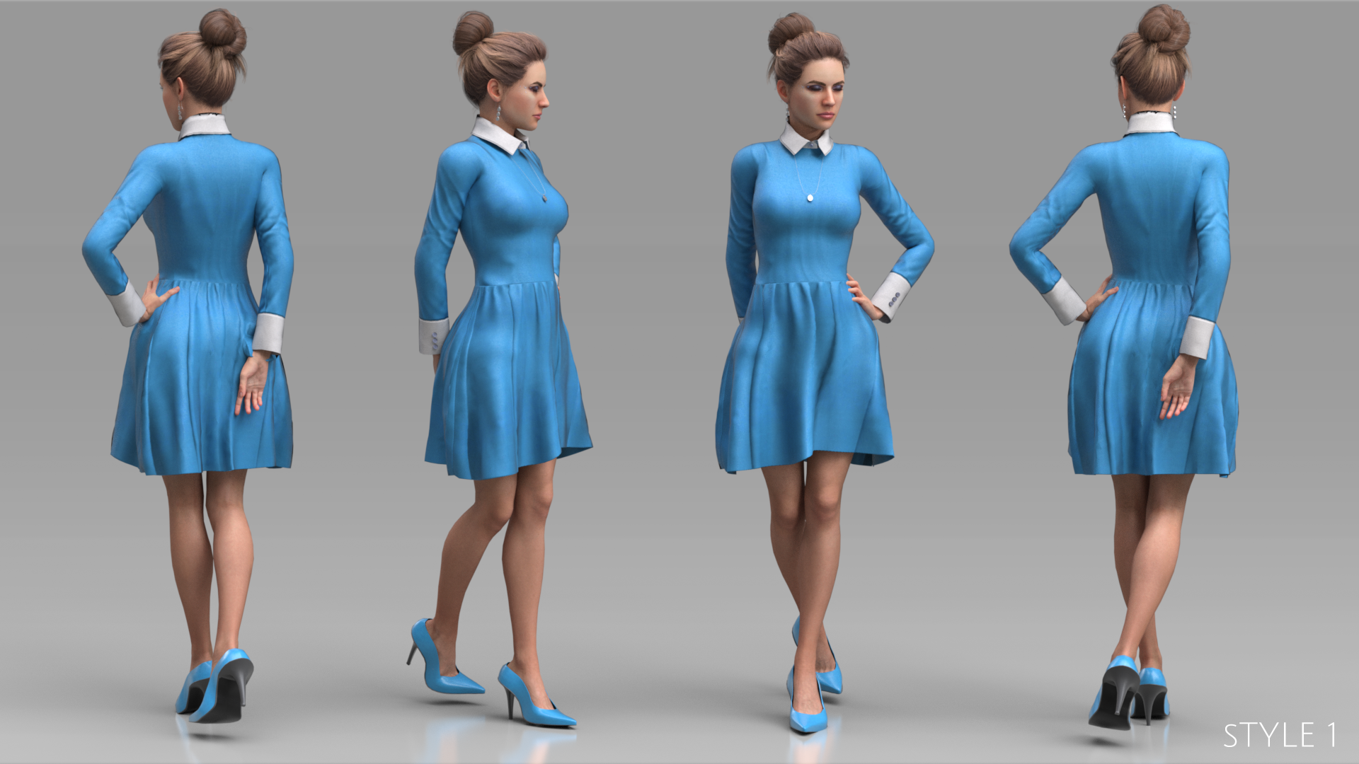Business Female 2 - Character Creator/Outfit - Reallusion Content Store