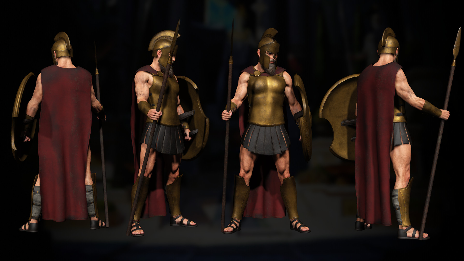 Greek God of War - Character Creator/Outfit - Reallusion Content Store