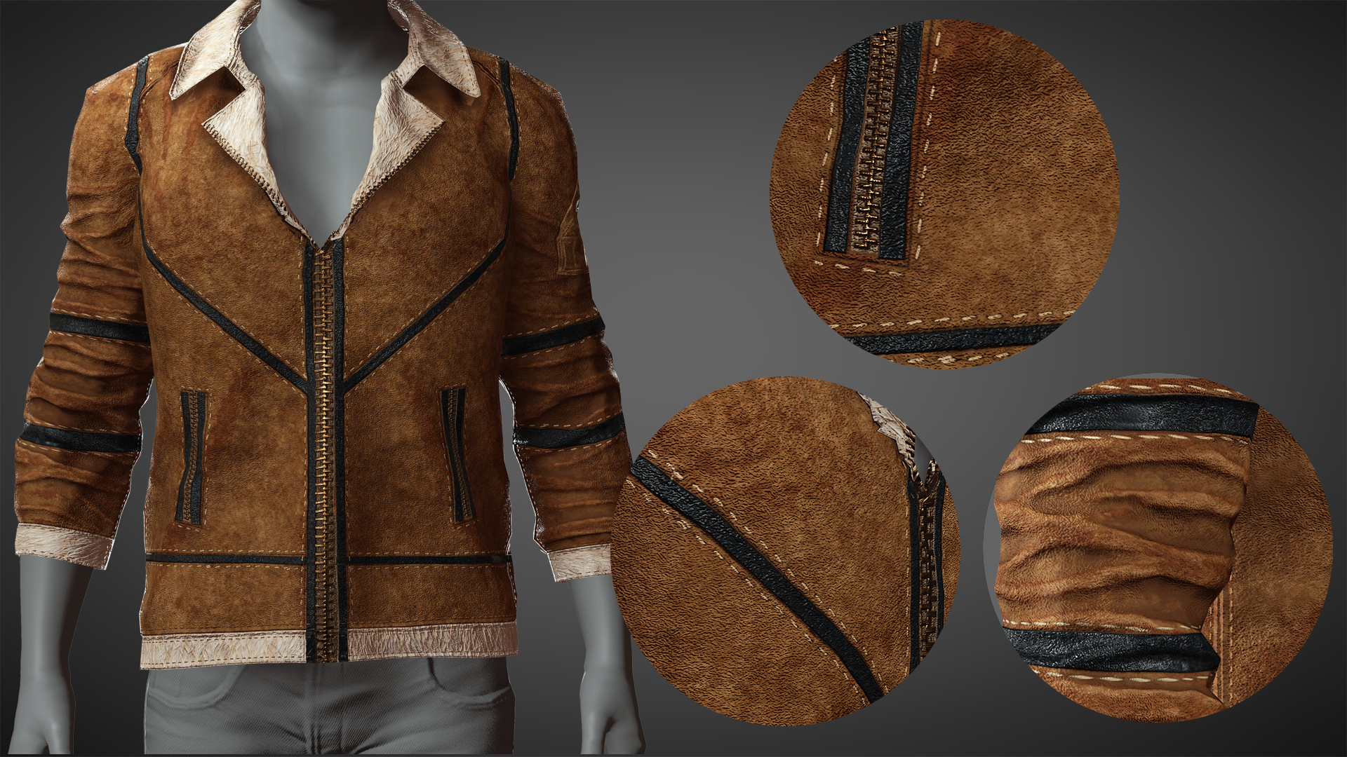 Fashion Jackets V2_S3 - 4 Pack - Character Creator/Outfit - Reallusion ...