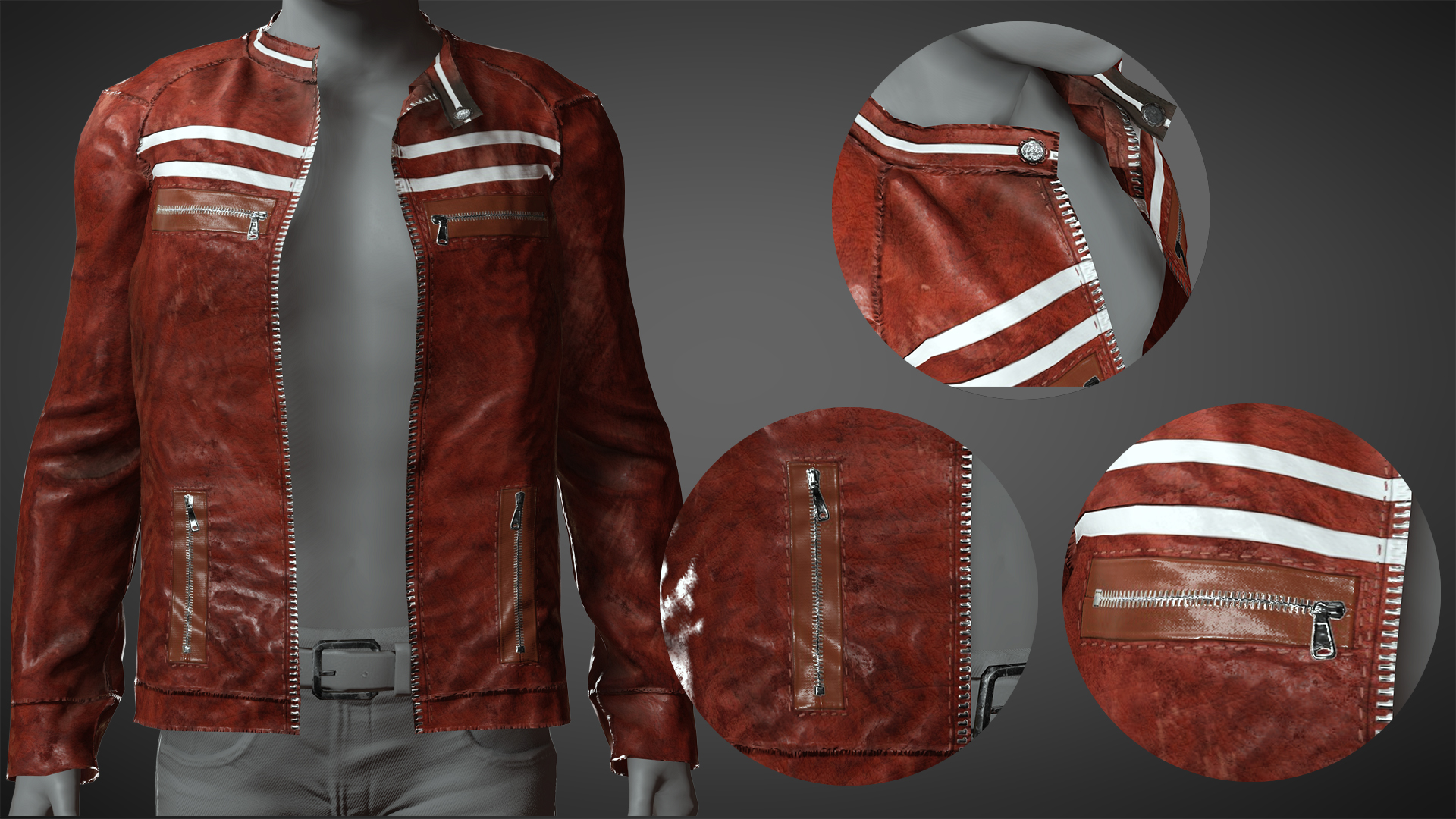 Fashion Jackets V2_S4 - 4 Pack - Character Creator/Outfit - Reallusion ...