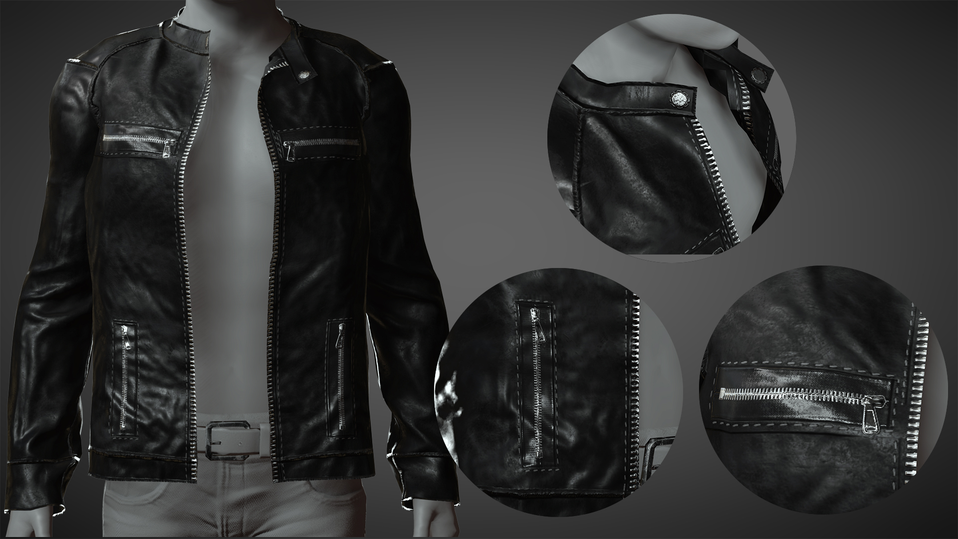 Fashion Jackets V2_S4 - 4 Pack - Character Creator/Outfit - Reallusion ...