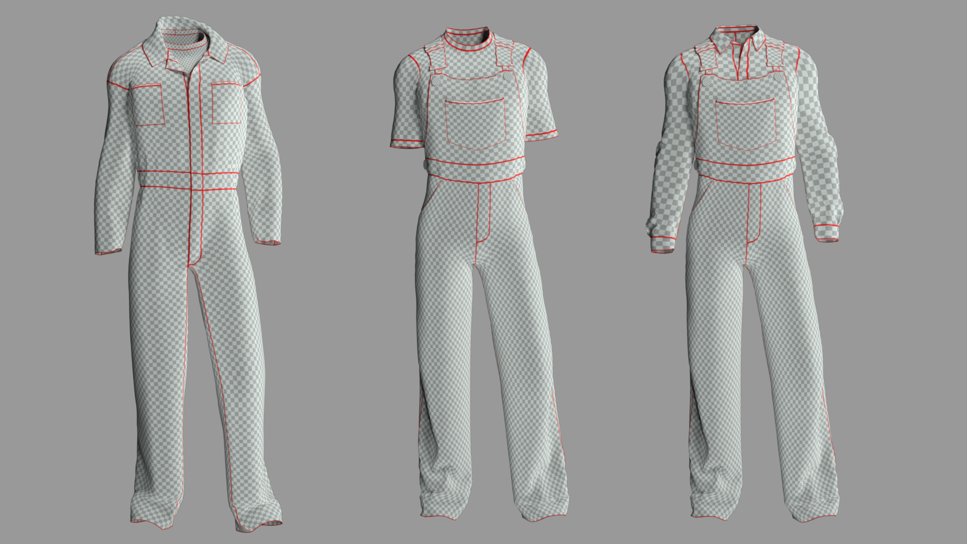 Coveralls & Overalls - Character Creator/Outfit - Reallusion Content Store