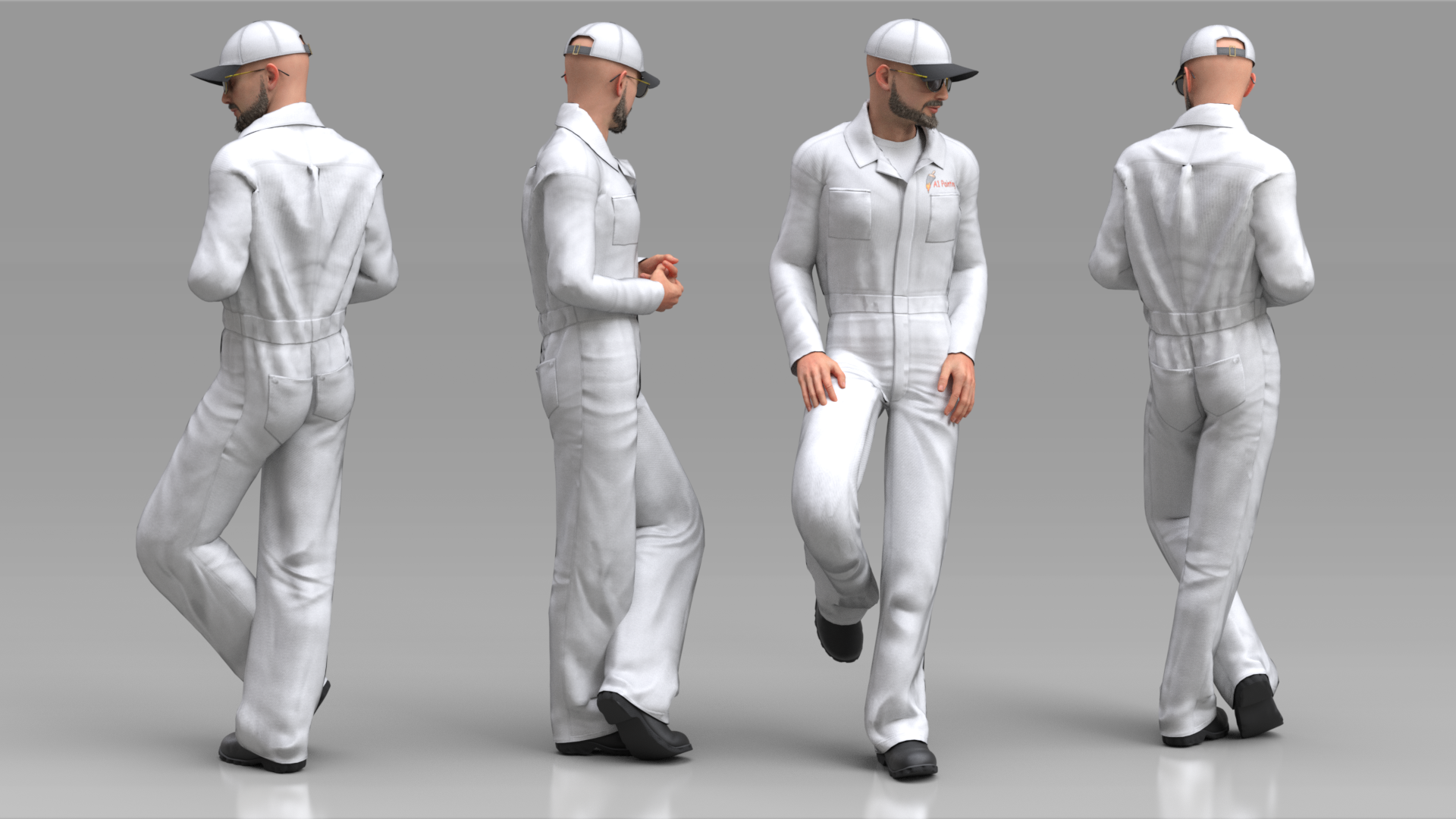 Coveralls & Overalls - Character Creator/Outfit - Reallusion Content Store