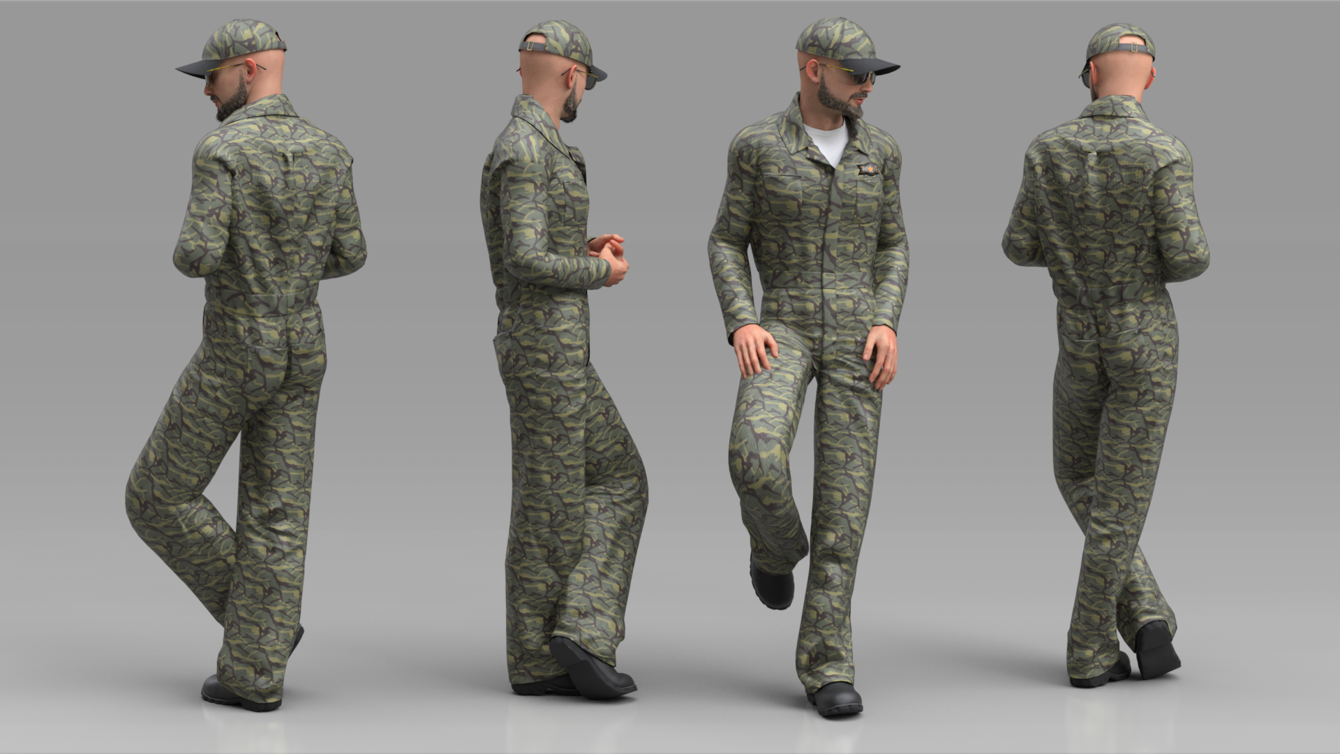 Coveralls & Overalls - Character Creator/Outfit - Reallusion Content Store