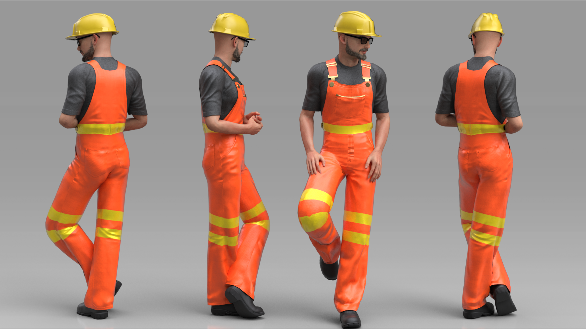 Coveralls & Overalls - Character Creator/Outfit - Reallusion Content Store