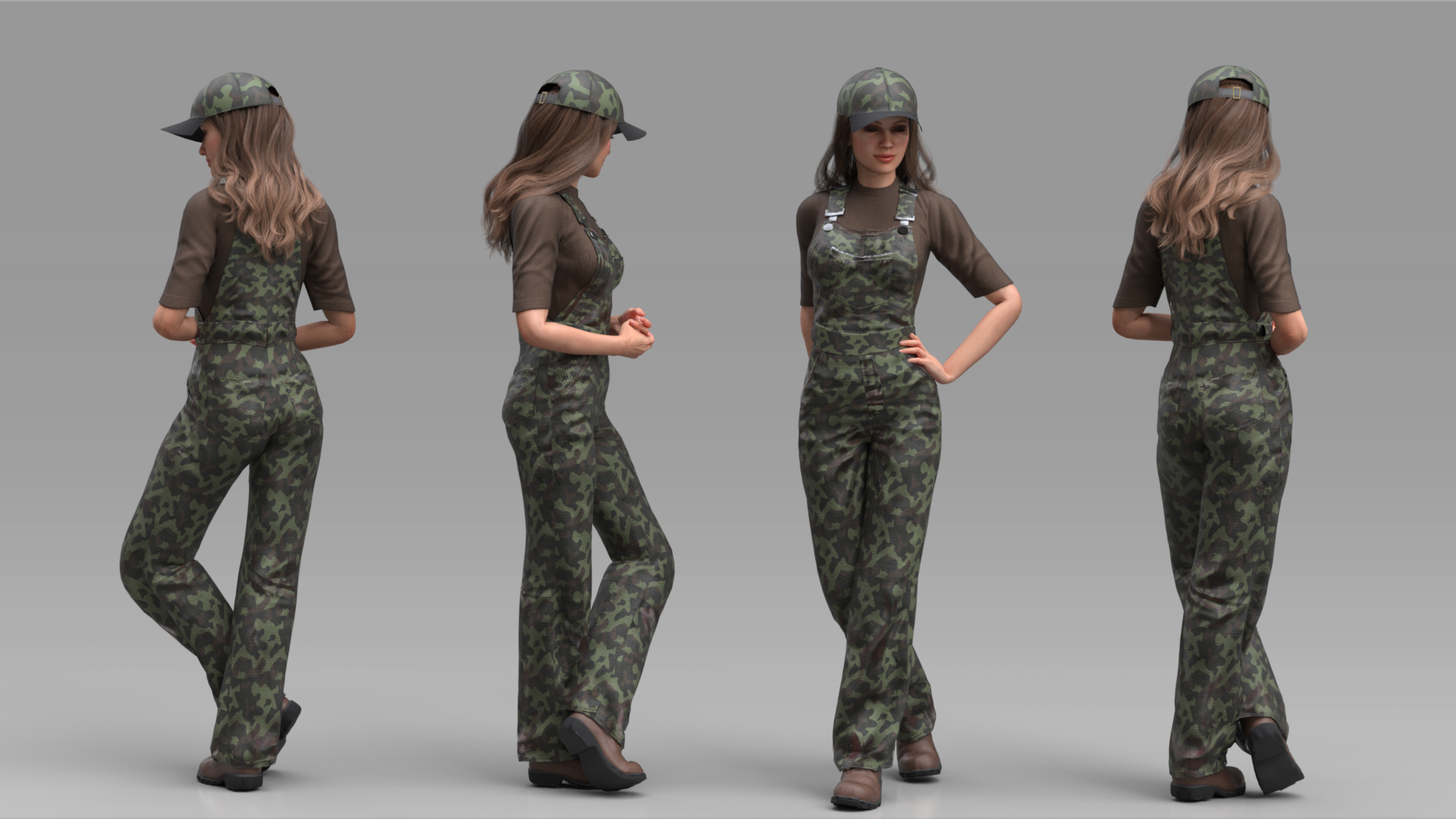Coveralls & Overalls - Character Creator/Outfit - Reallusion Content Store