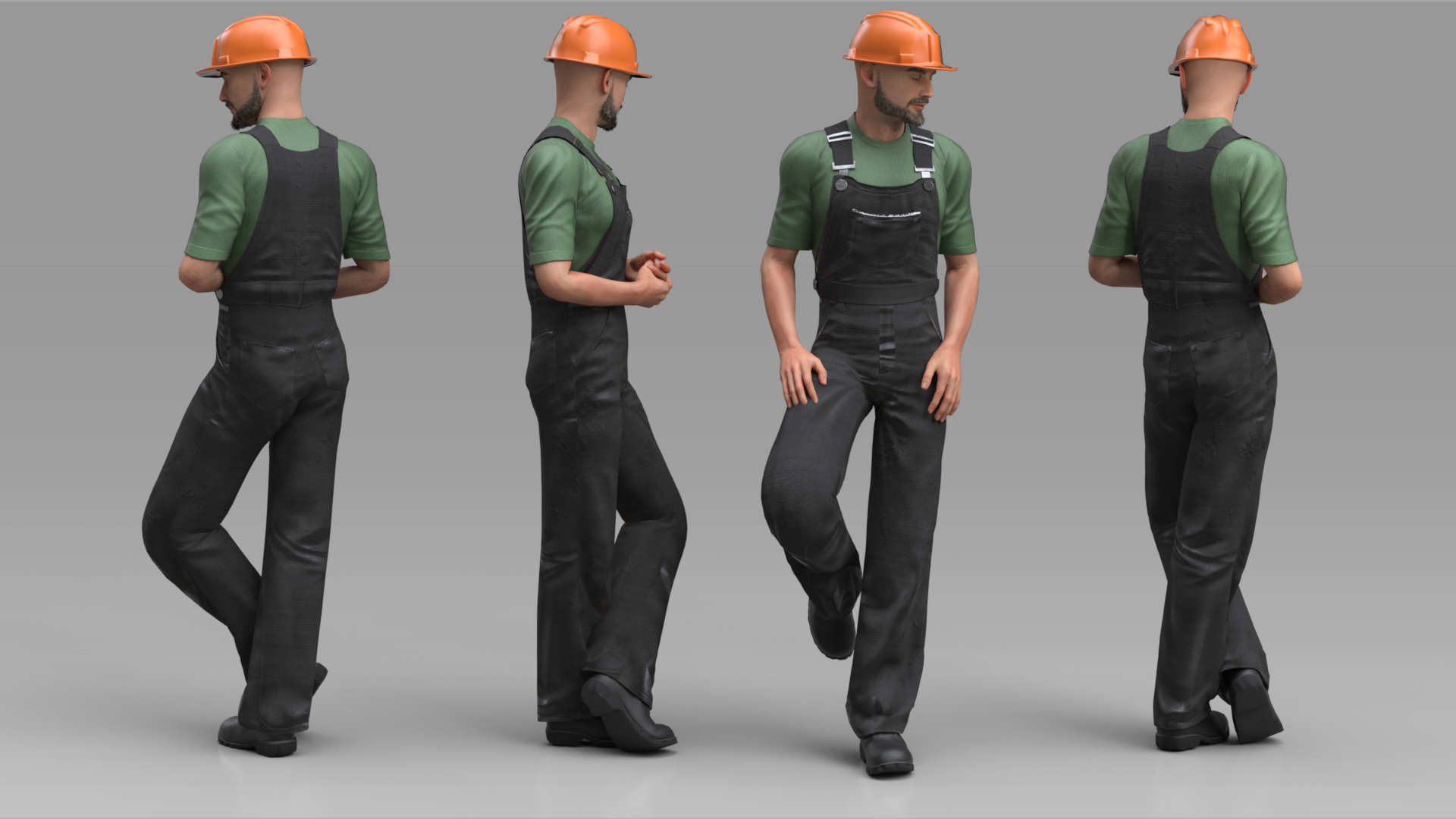 Coveralls & Overalls - Character Creator/Outfit - Reallusion Content Store