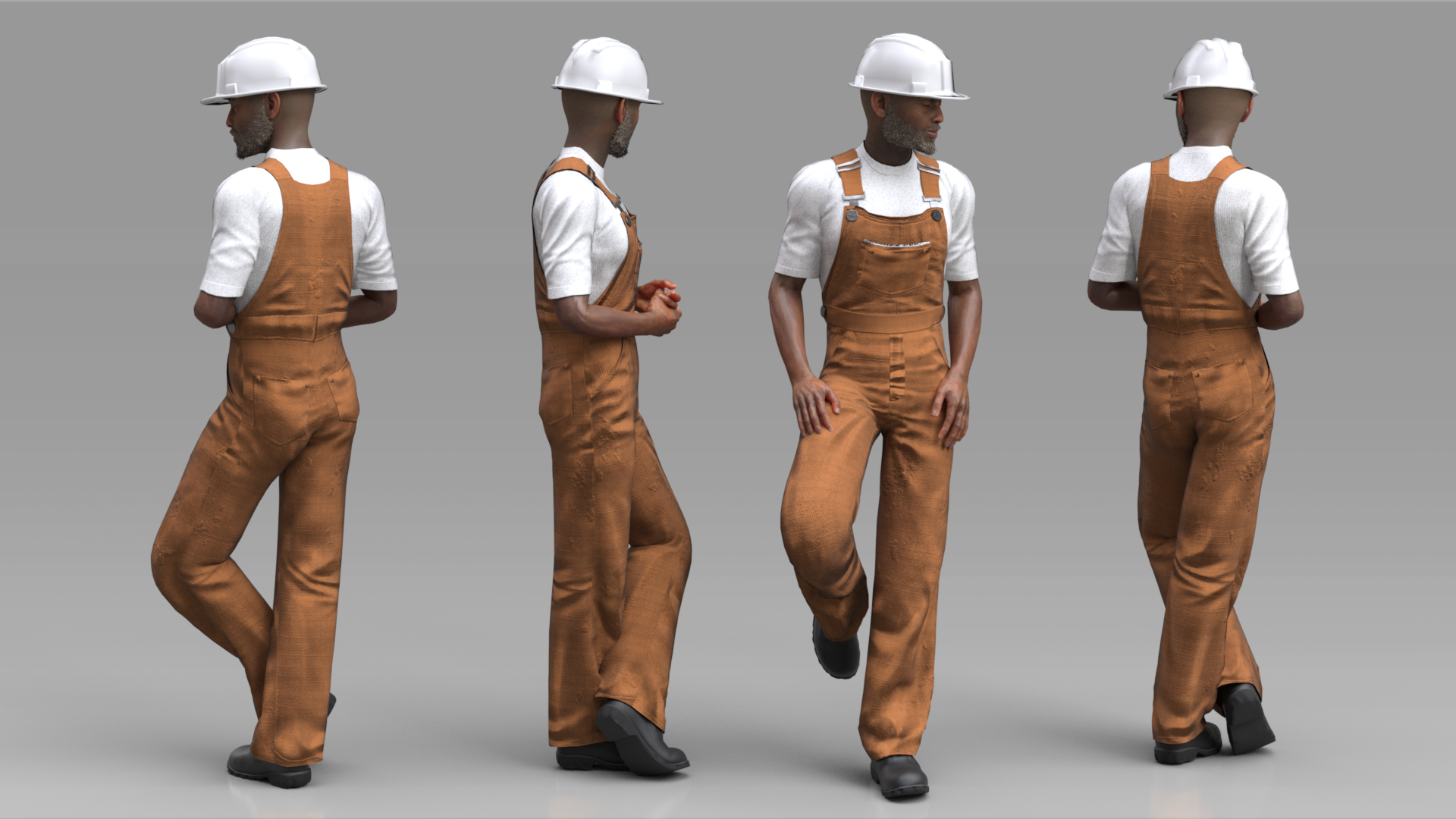 Coveralls & Overalls - Character Creator/Outfit - Reallusion Content Store