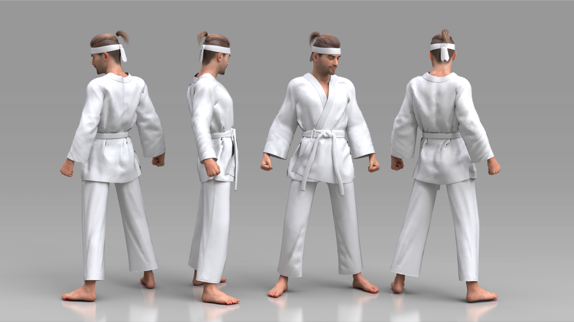 Karate Martial Arts - Character Creator/Outfit - Reallusion Content Store