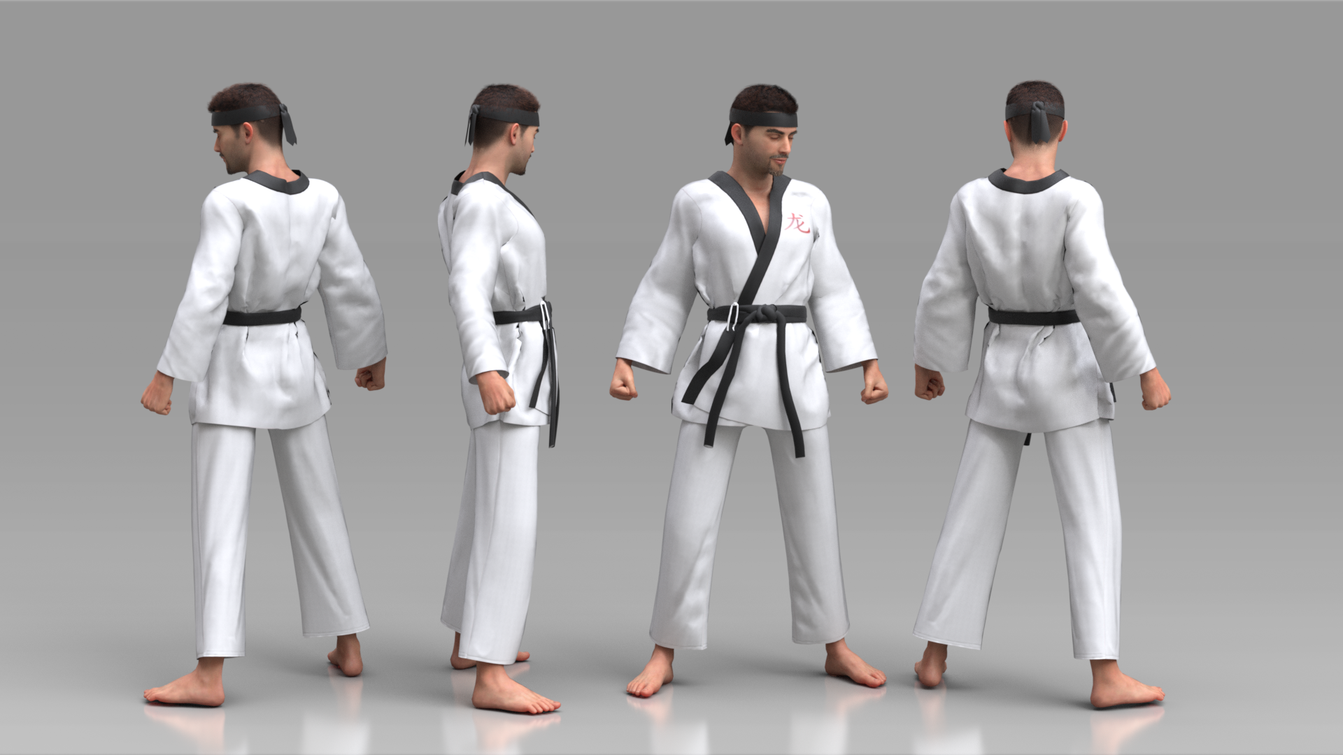 Karate Martial Arts - Character Creator/Outfit - Reallusion Content Store