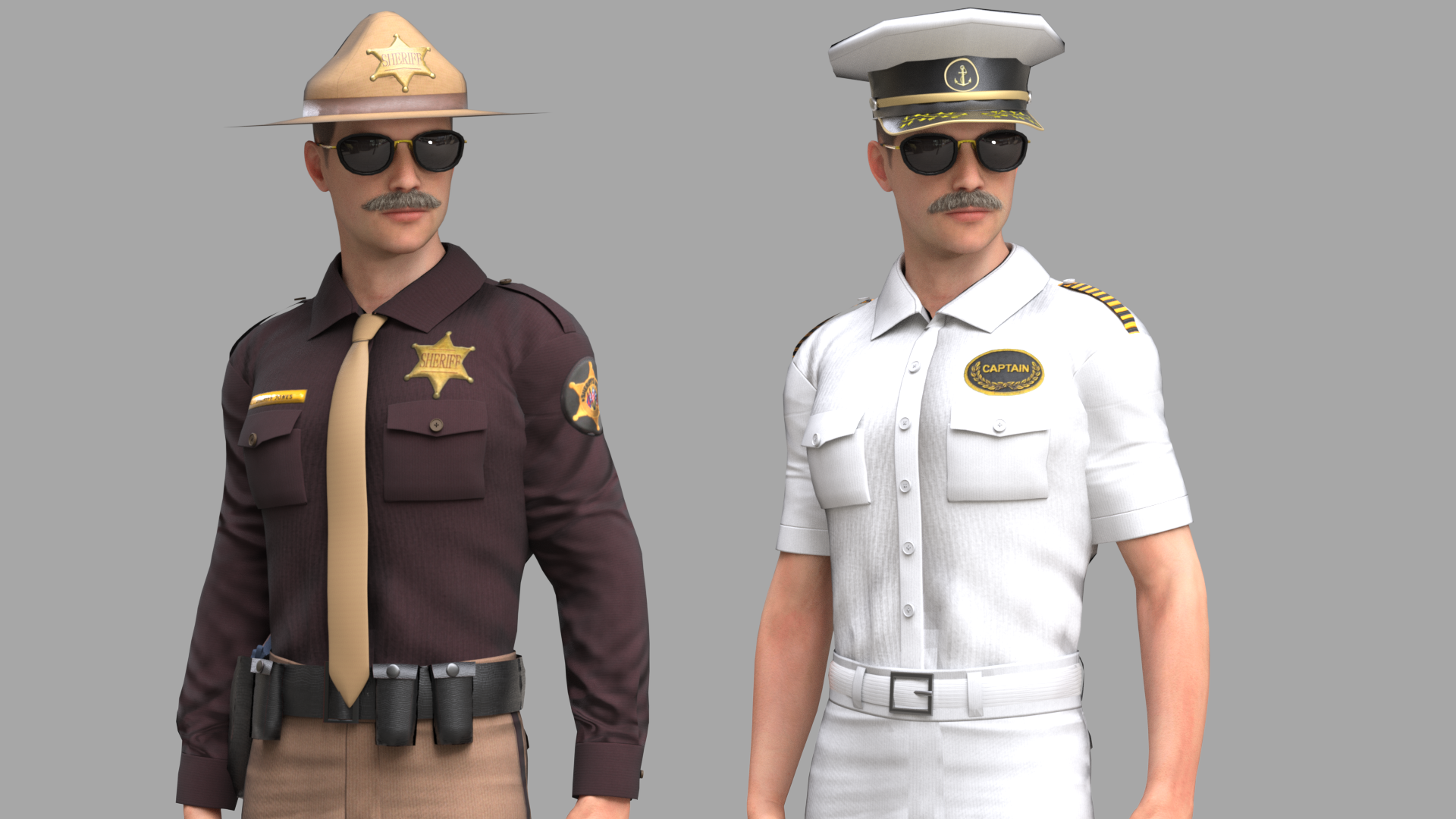 Uniform Essentials - Character Creator/Outfit - Reallusion Content Store