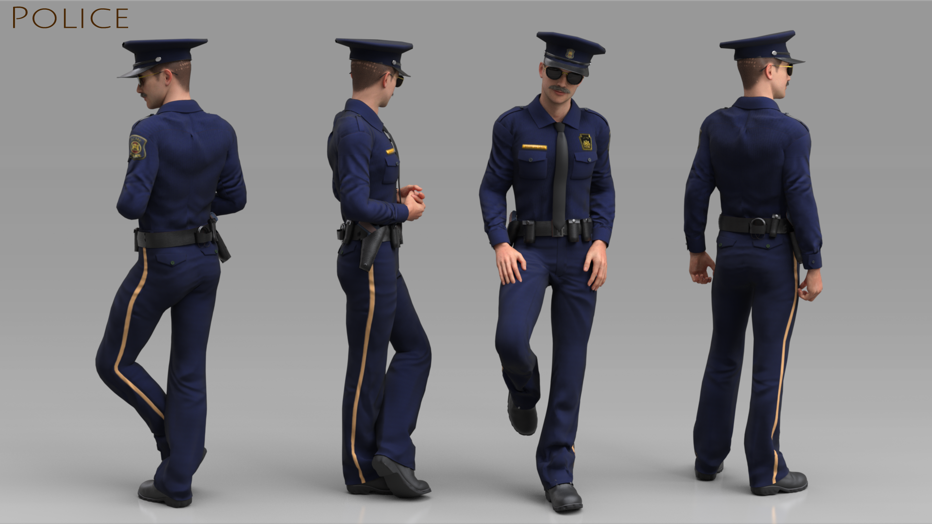 Uniform Essentials - Character Creator/Outfit - Reallusion Content Store