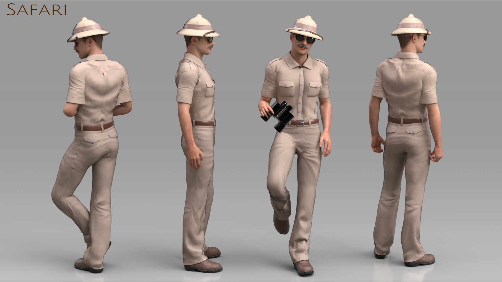Uniform Essentials - Character Creator/Outfit - Reallusion Content Store