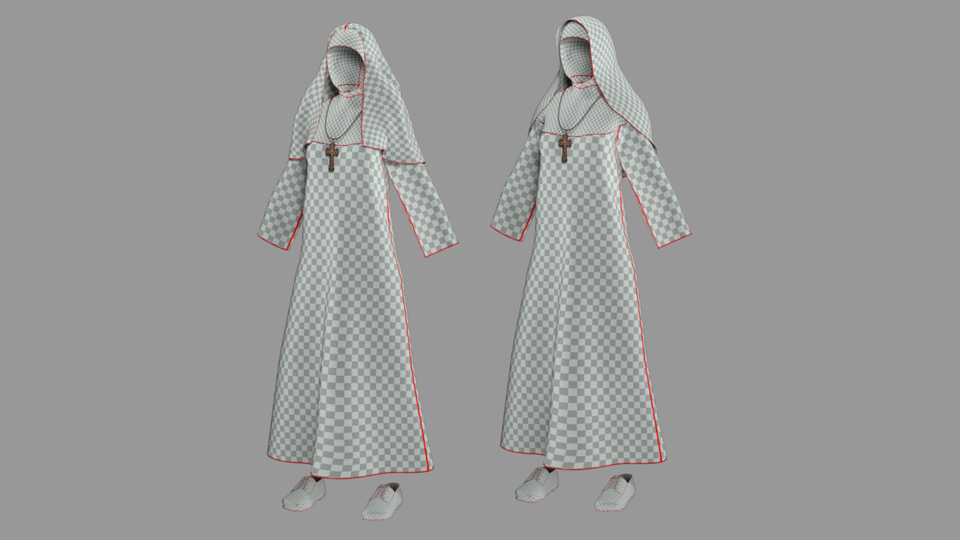 Nuns - Character Creator/Outfit - Reallusion Content Store