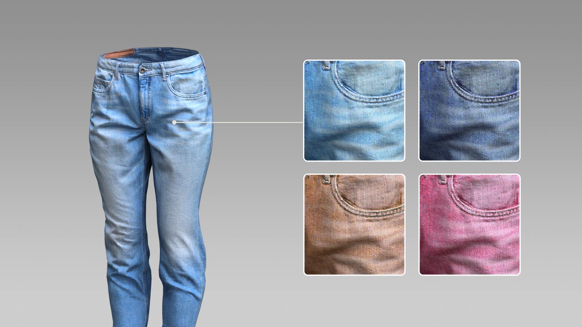 Jeans Trousers Medium Length Pants - Character Creator/Outfit ...