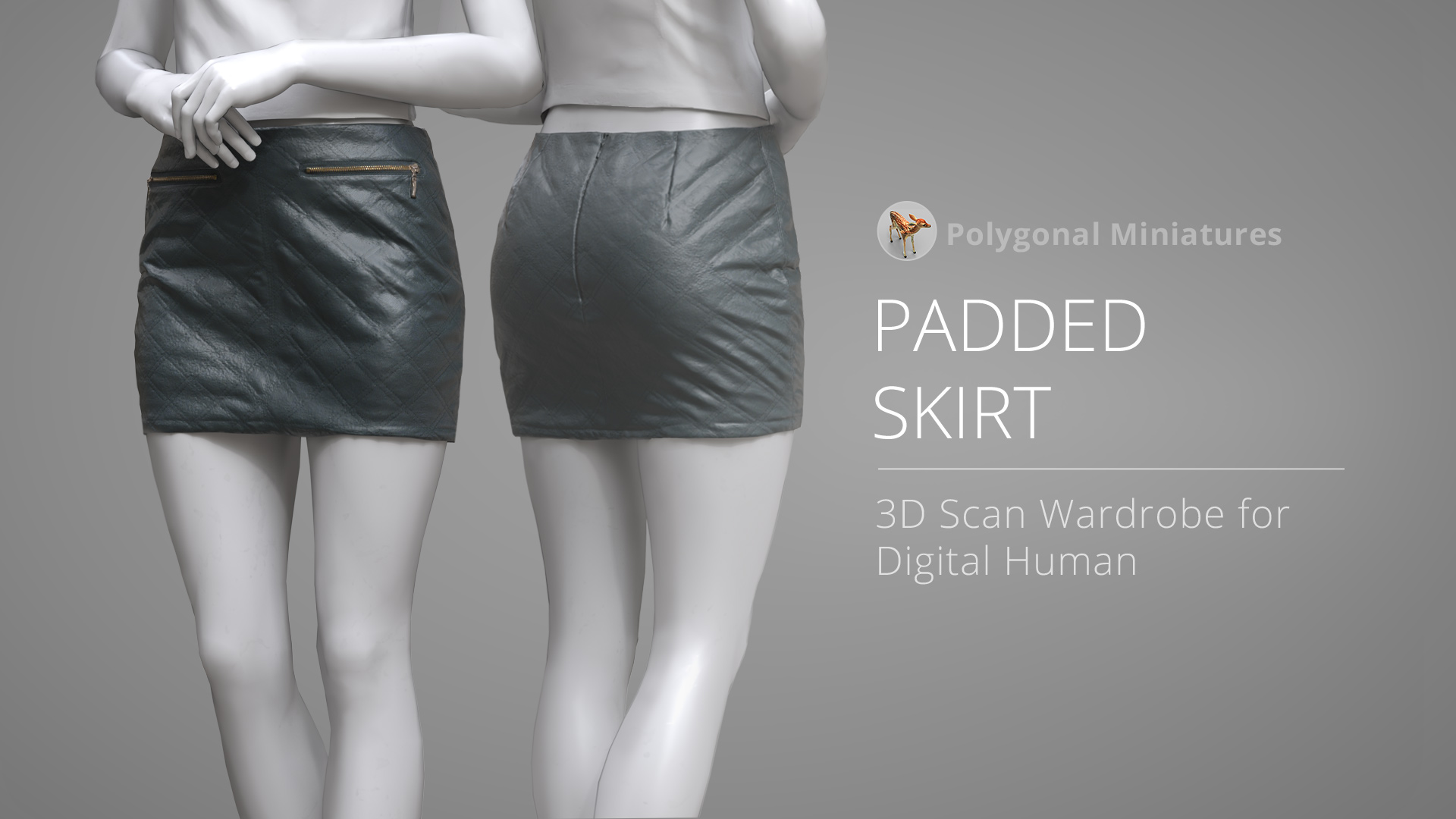 Padded Skirt - Character Creator/Outfit - Reallusion Content Store