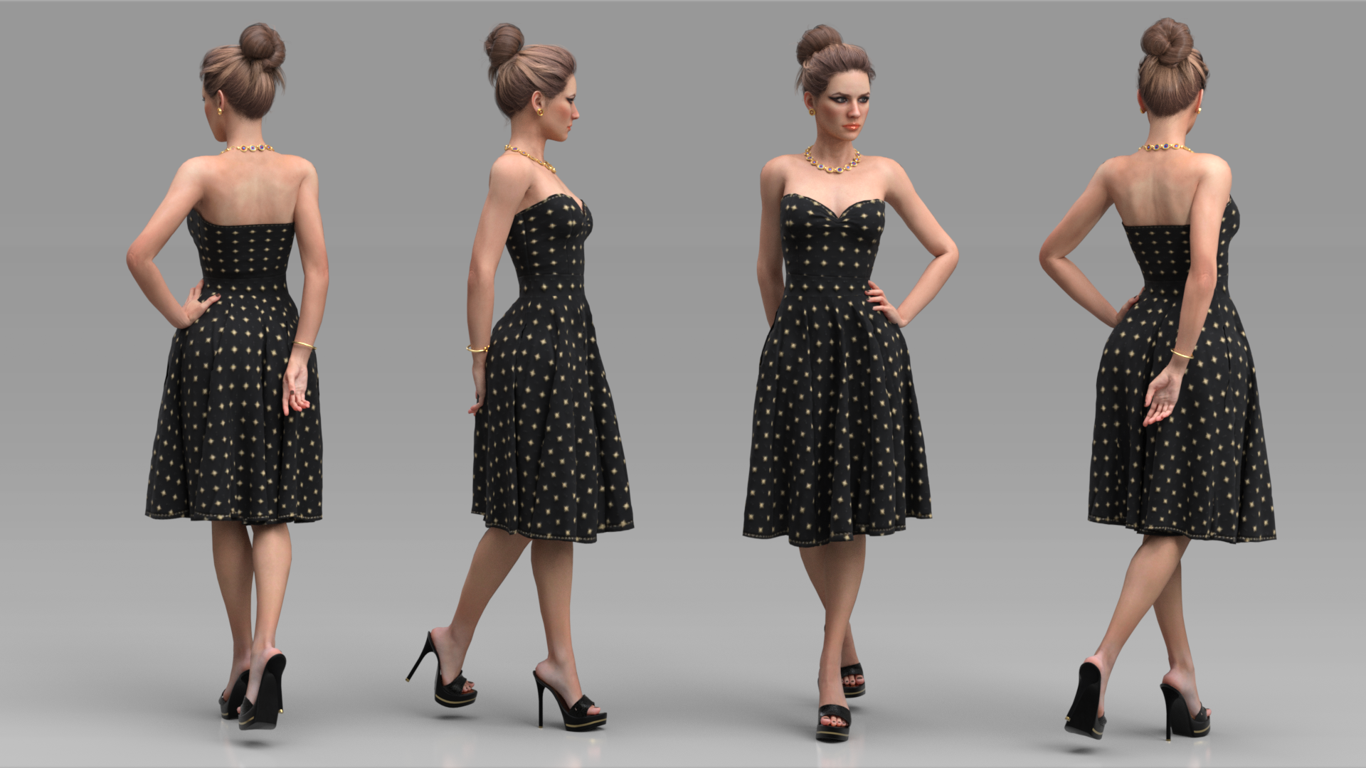 Summer Dresses - Character Creator/Outfit - Reallusion Content Store