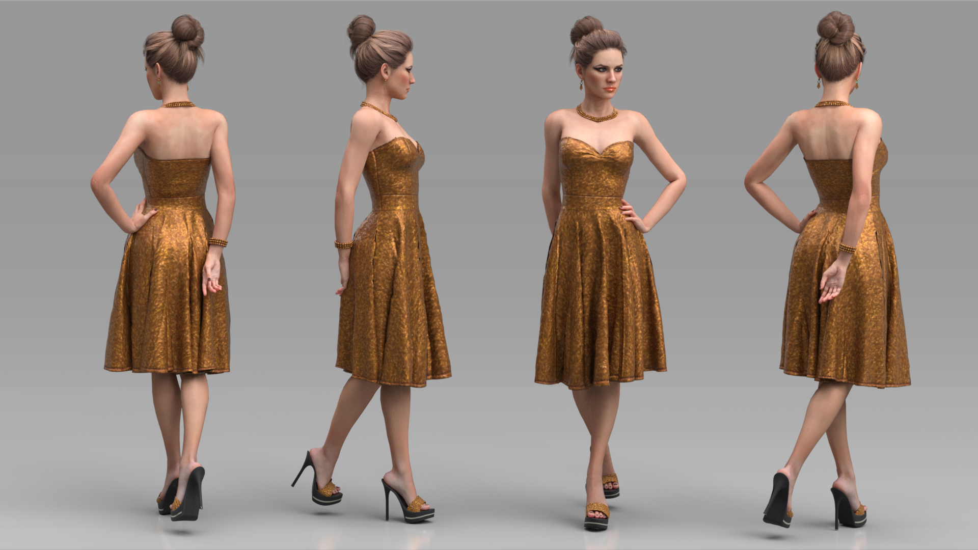 Summer Dresses - Character Creator/Outfit - Reallusion Content Store