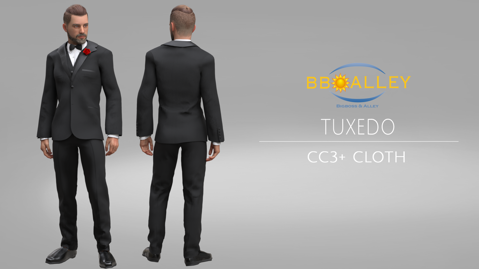 Tuxedo - Character Creator/Outfit - Reallusion Content Store