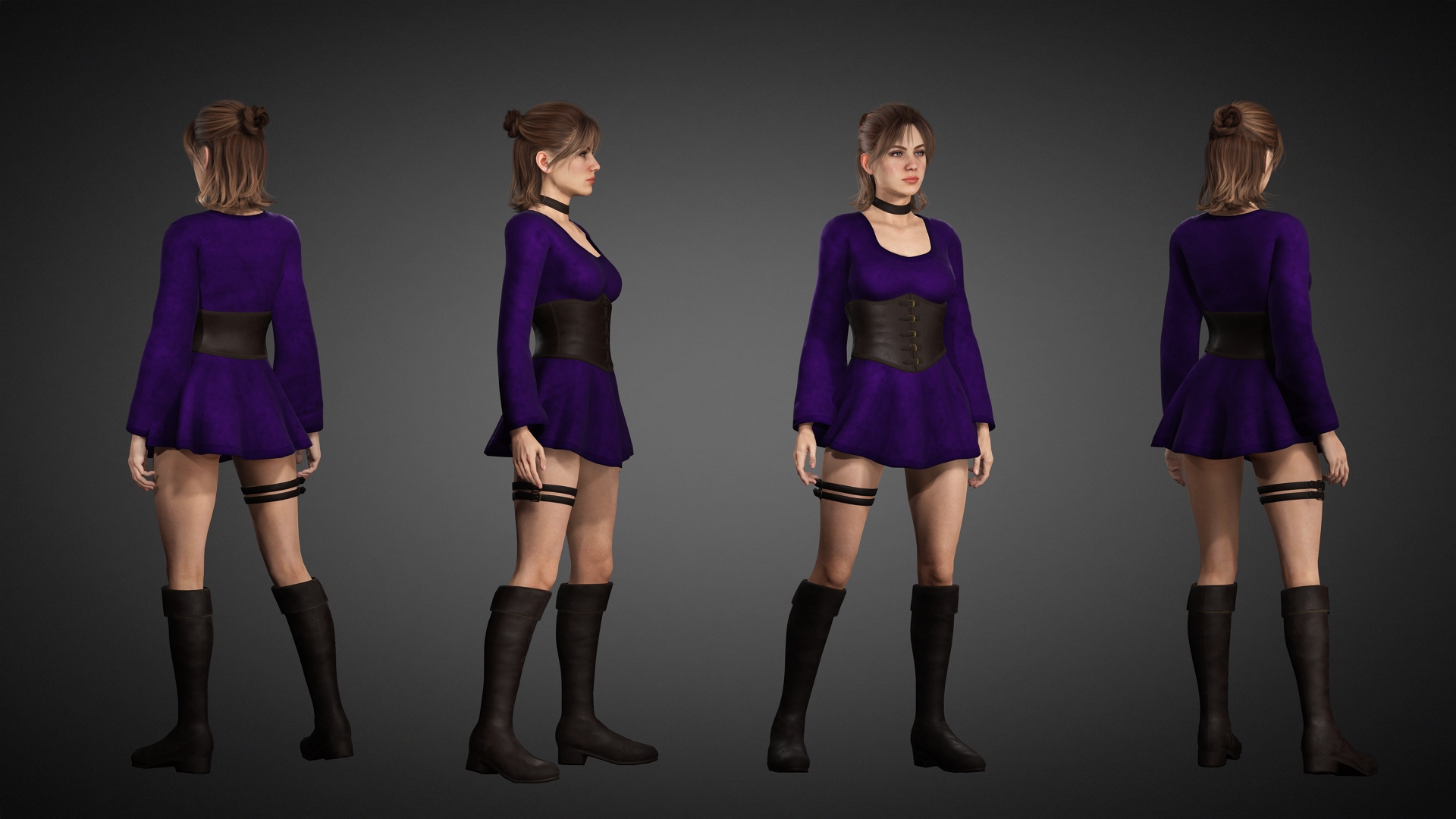 Fantasy Fashion - Set 04 - Character Creator/Outfit - Reallusion ...
