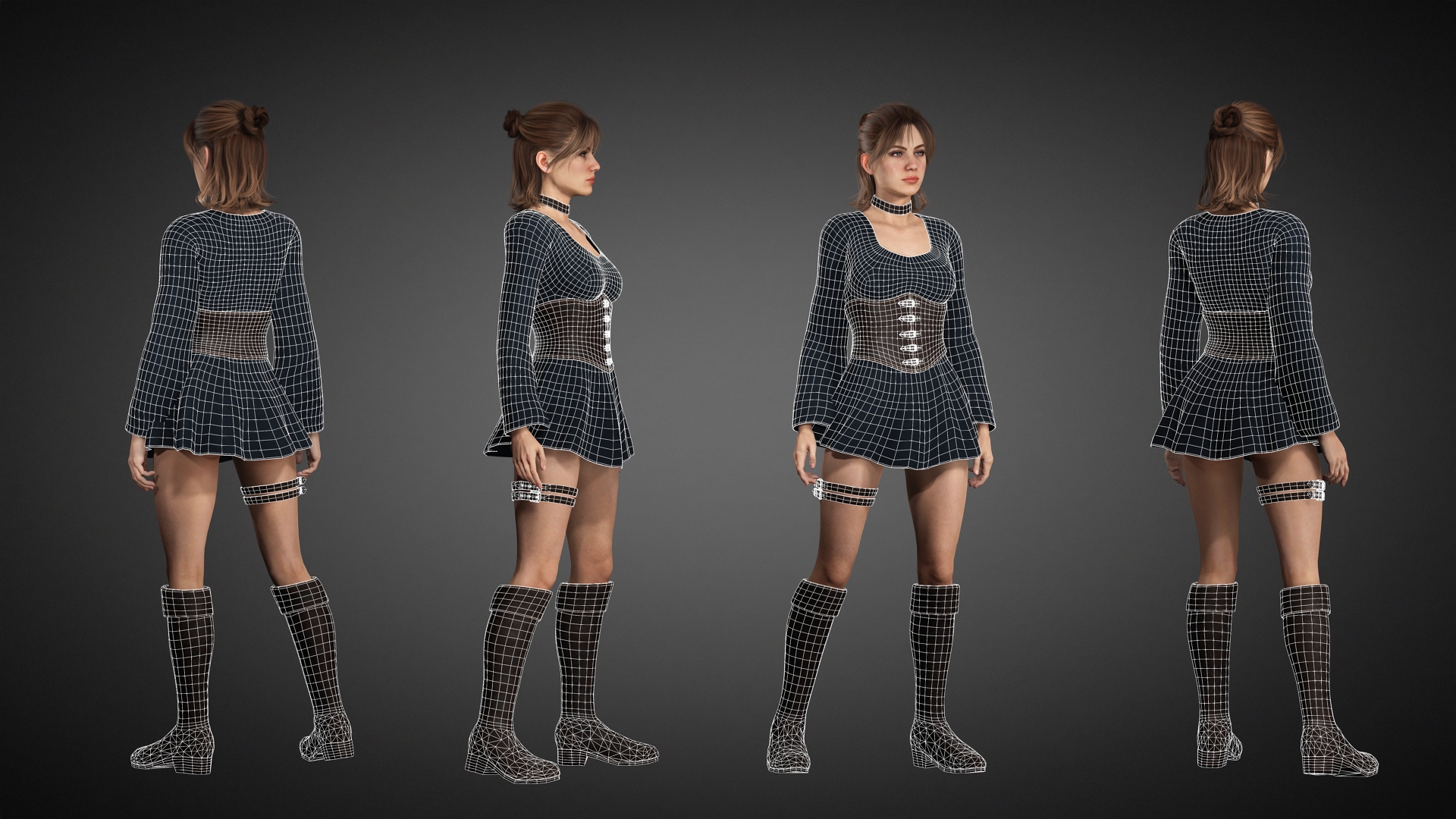 Fantasy Fashion - Set 04 - Character Creator/Outfit - Reallusion ...