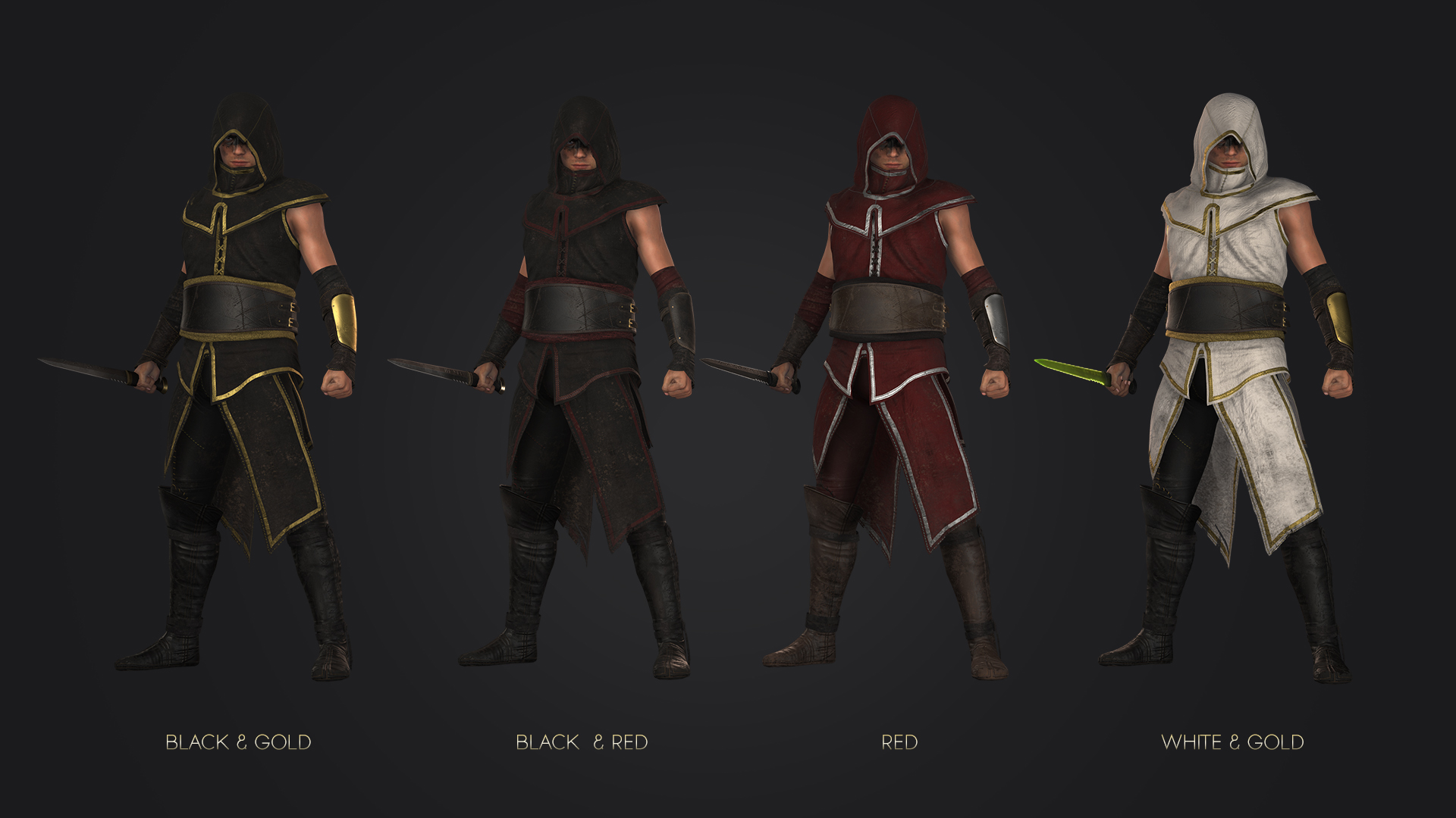 Medieval Assassin Bundle - Character Creator/Outfit - Reallusion ...