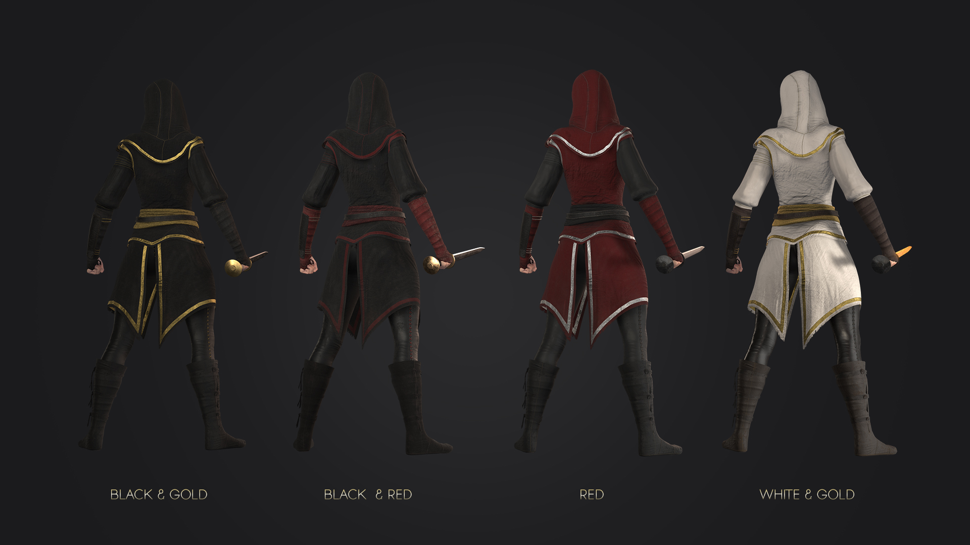 Medieval Assassin Bundle - Character Creator/Outfit - Reallusion ...