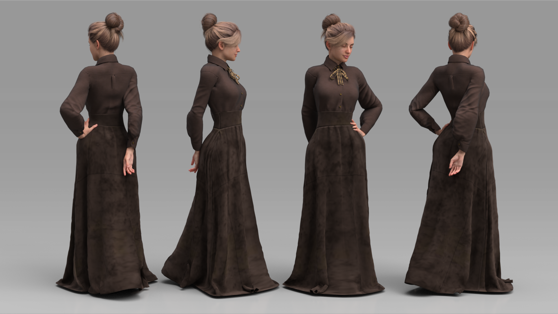 Western Combo - Character Creator/Outfit - Reallusion Content Store