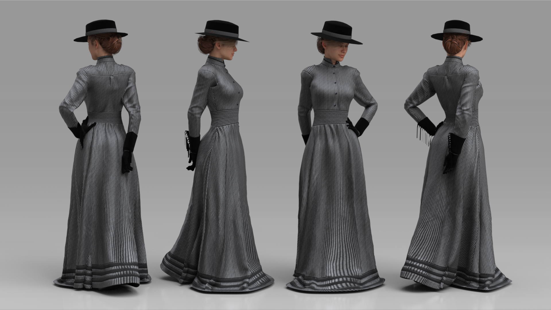 Western Combo - Character Creator/Outfit - Reallusion Content Store