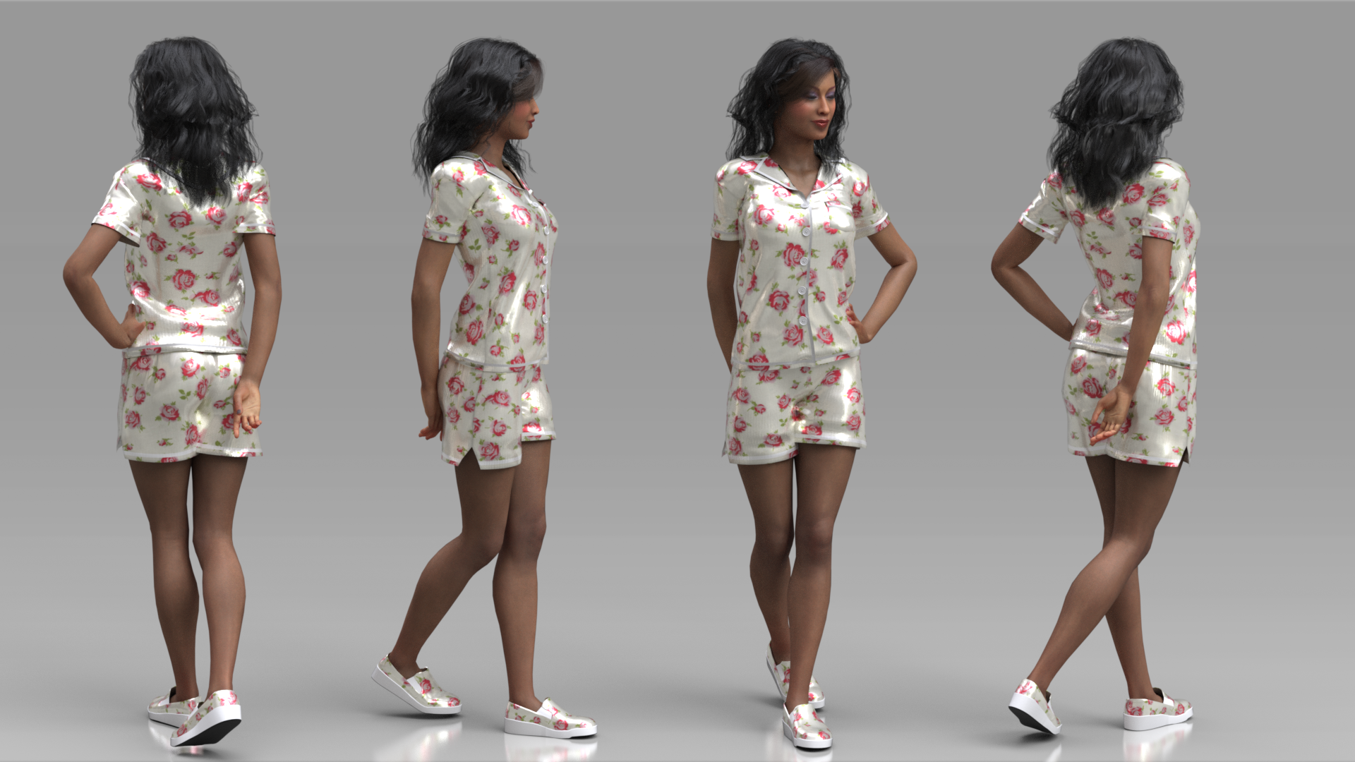 Everyday Pyjamas - Character Creator/Outfit - Reallusion Content Store