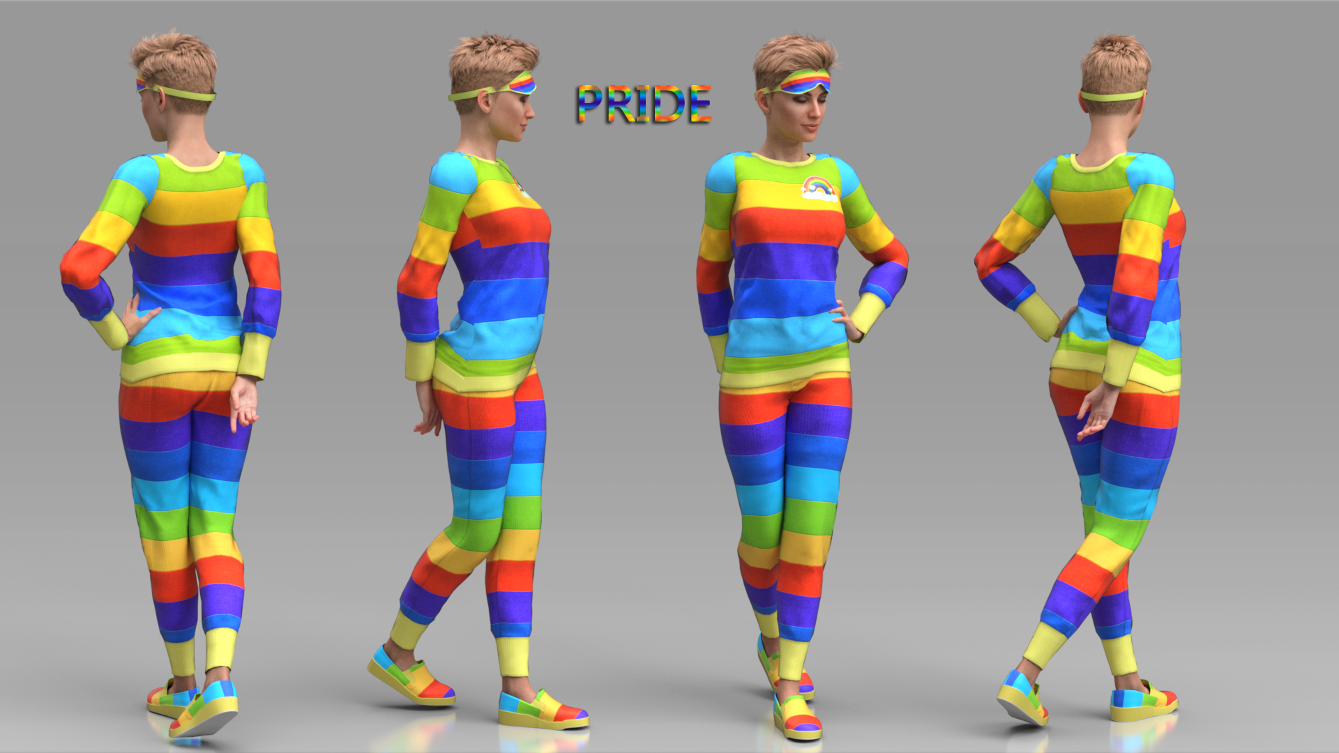 Everyday Pyjamas - Character Creator/Outfit - Reallusion Content Store
