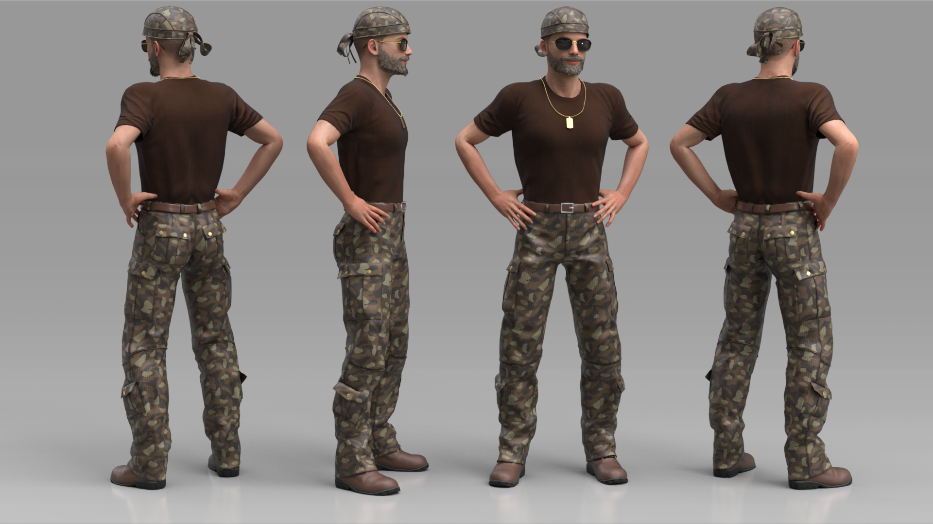 Military Trooper 2 - Character Creator/Outfit - Reallusion Content Store