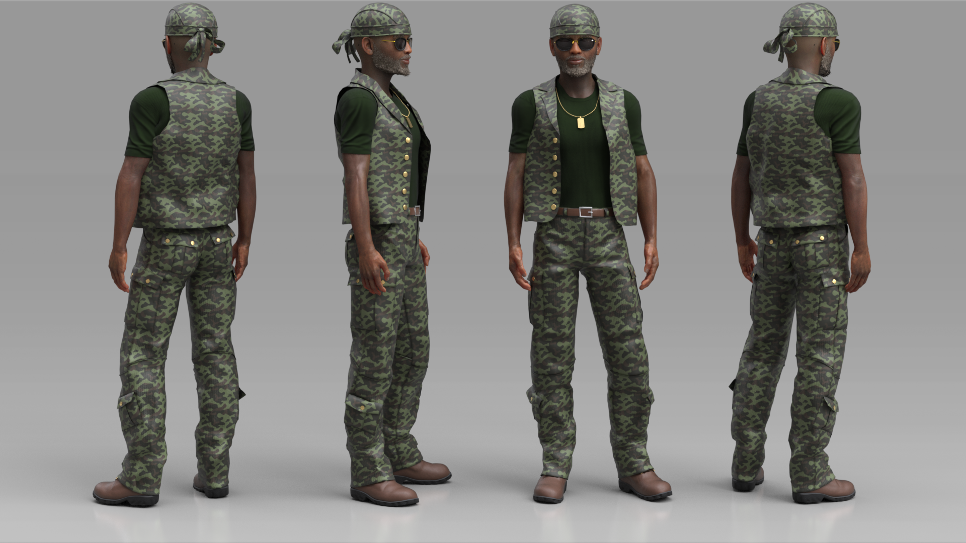 Military Trooper 2 - Character Creator/Outfit - Reallusion Content Store
