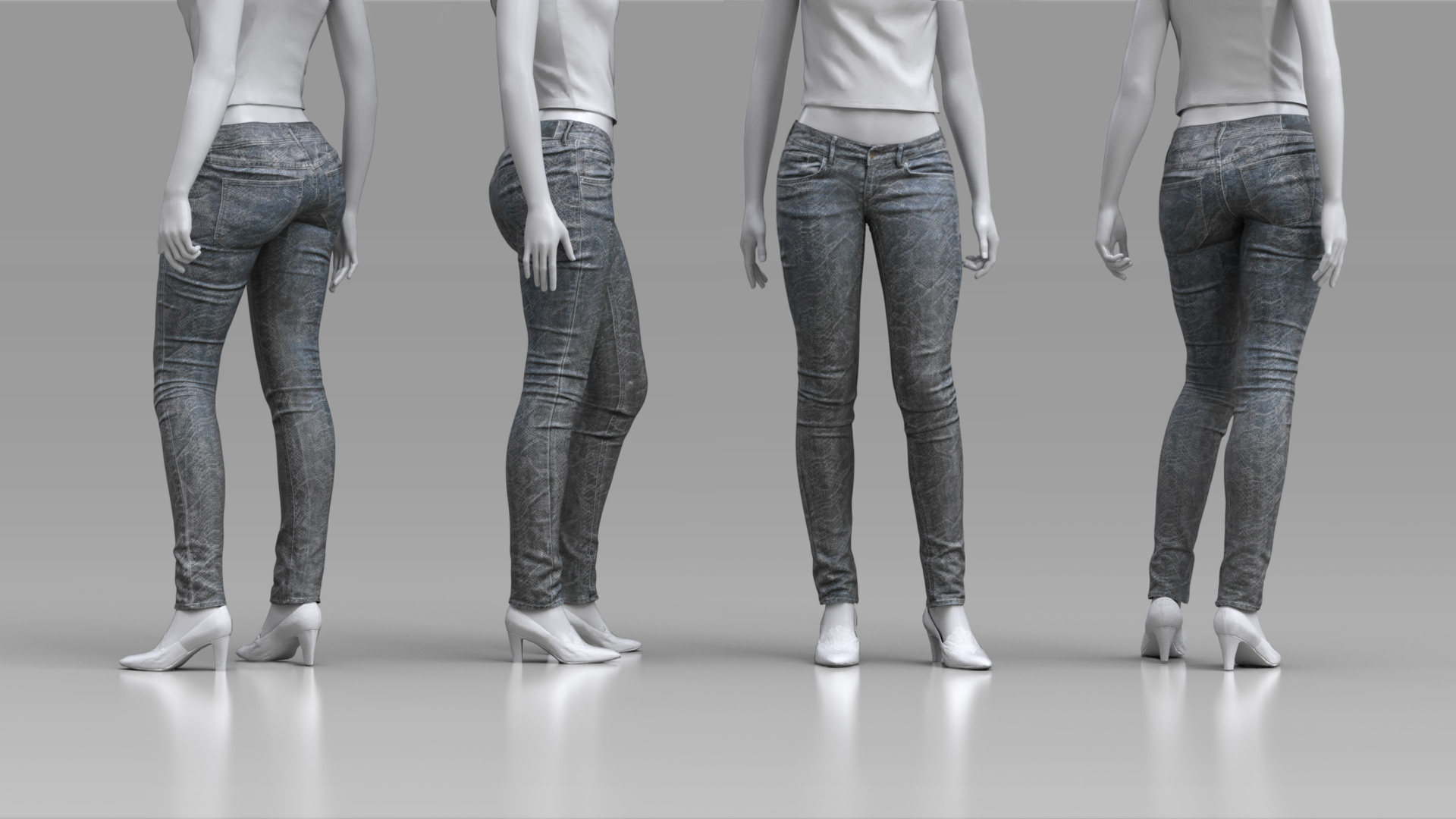 Snake Pants - Character Creator/Outfit - Reallusion Content Store