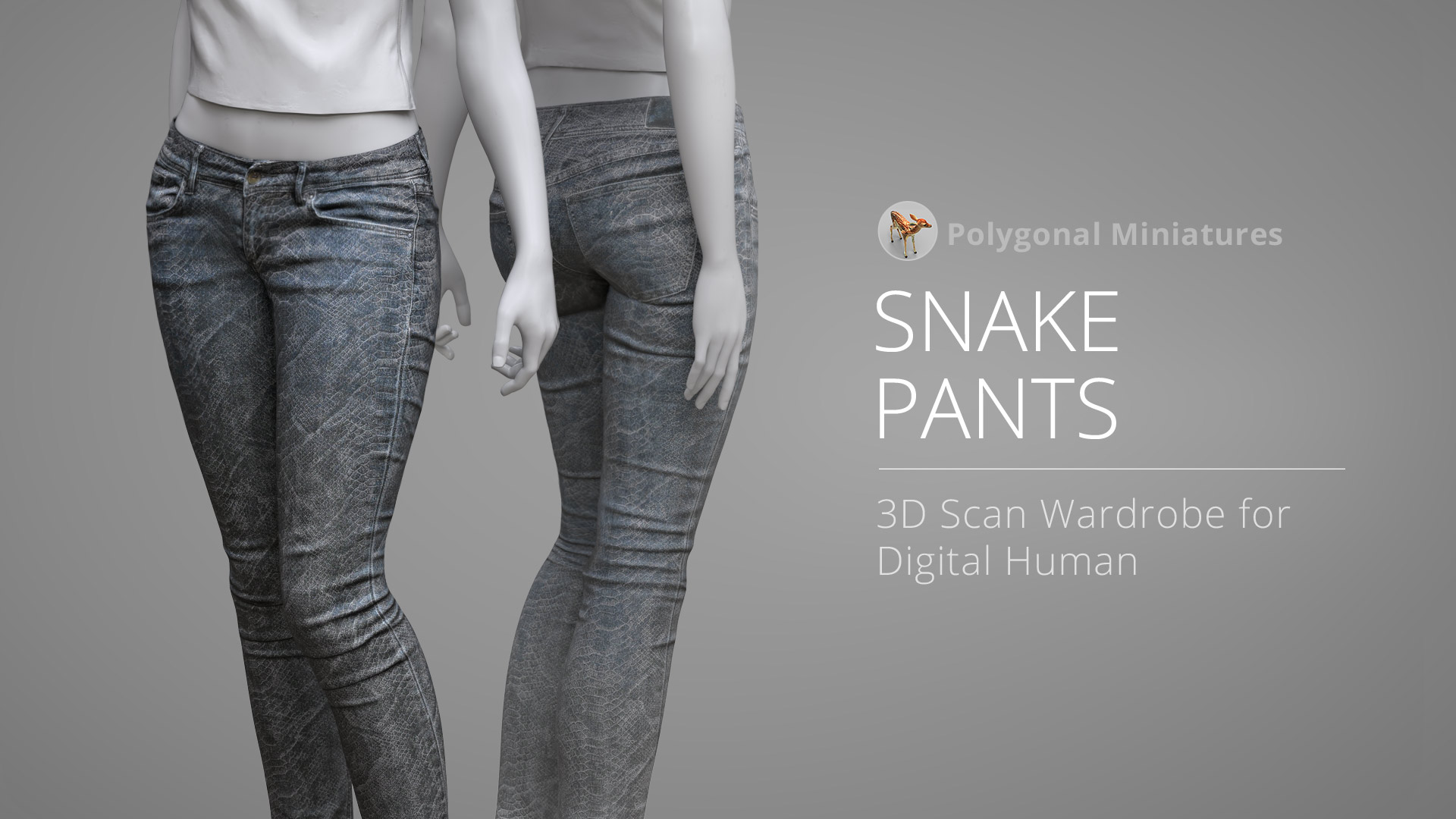 Snake Pants - Character Creator/Outfit - Reallusion Content Store