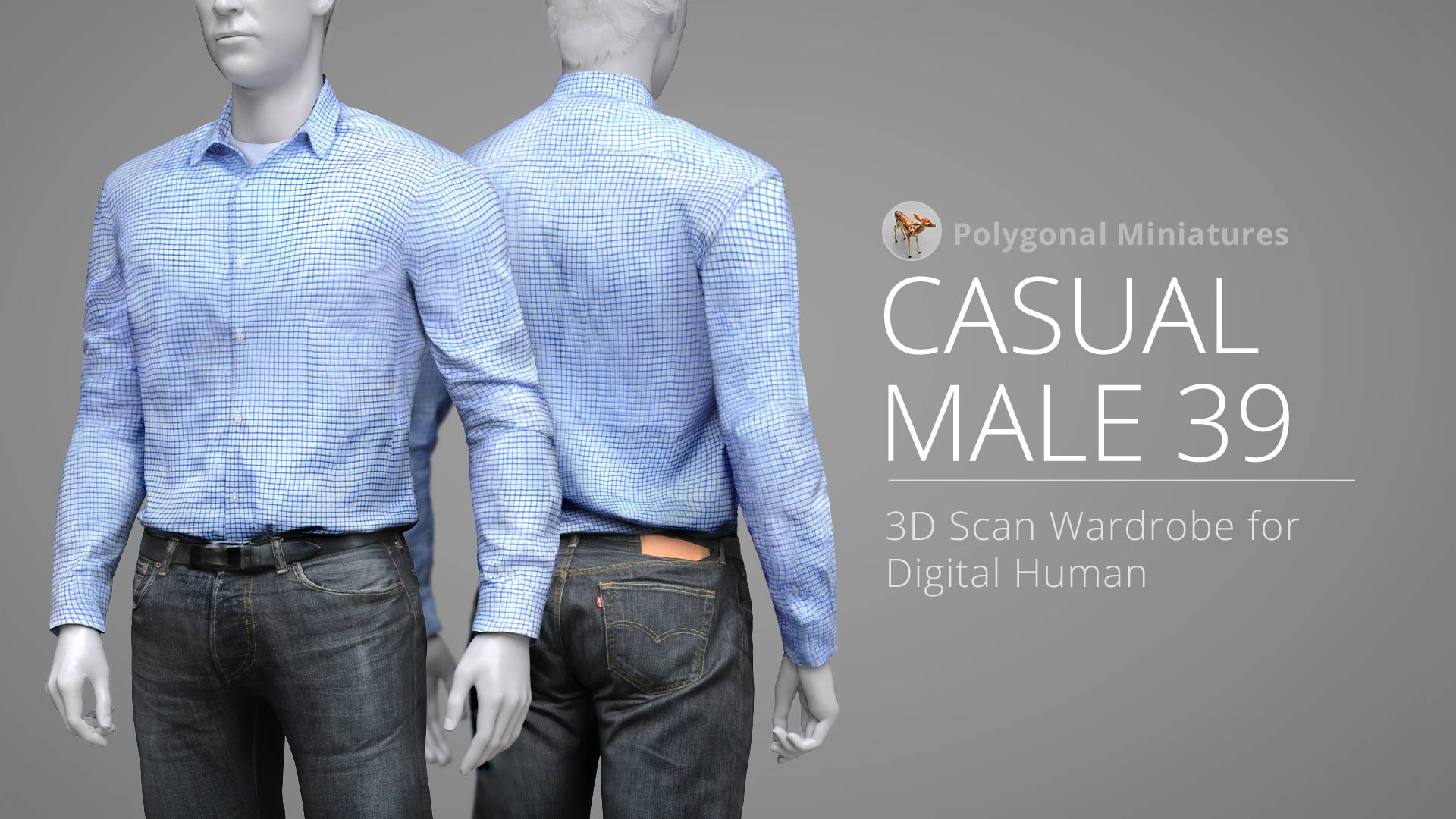 Casual Male 39 - Character Creator/Outfit - Reallusion Content Store