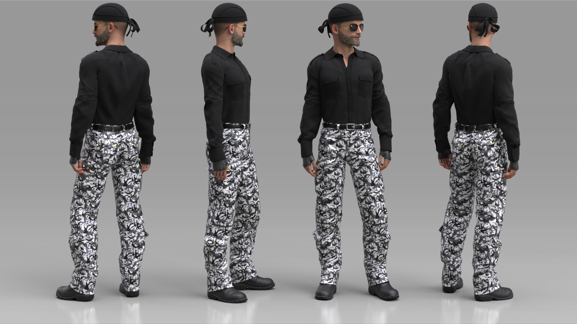Military Troopers Combo - Character Creator/Outfit - Reallusion Content ...