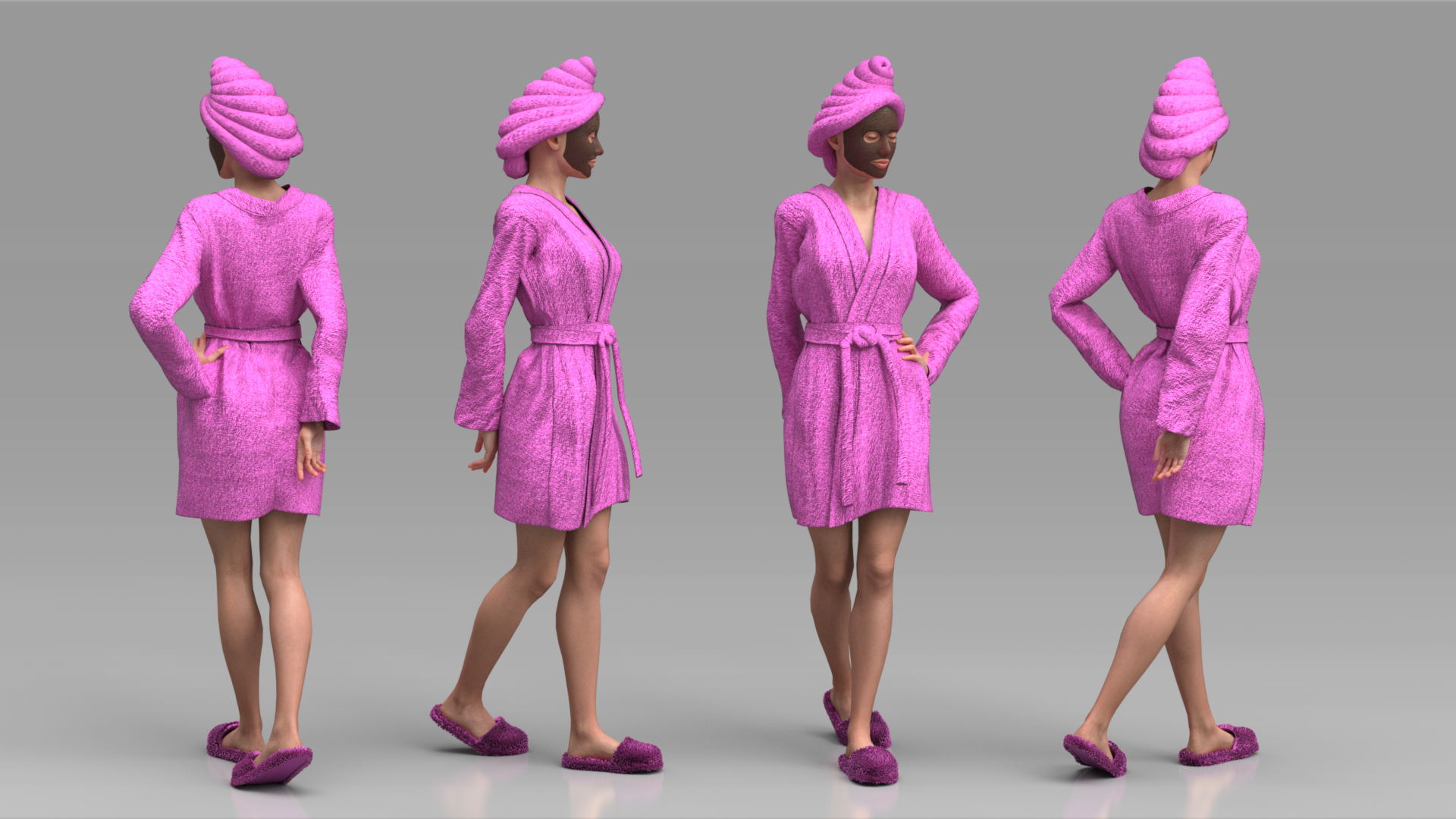 Spa Day - Character Creator/Outfit - Reallusion Content Store