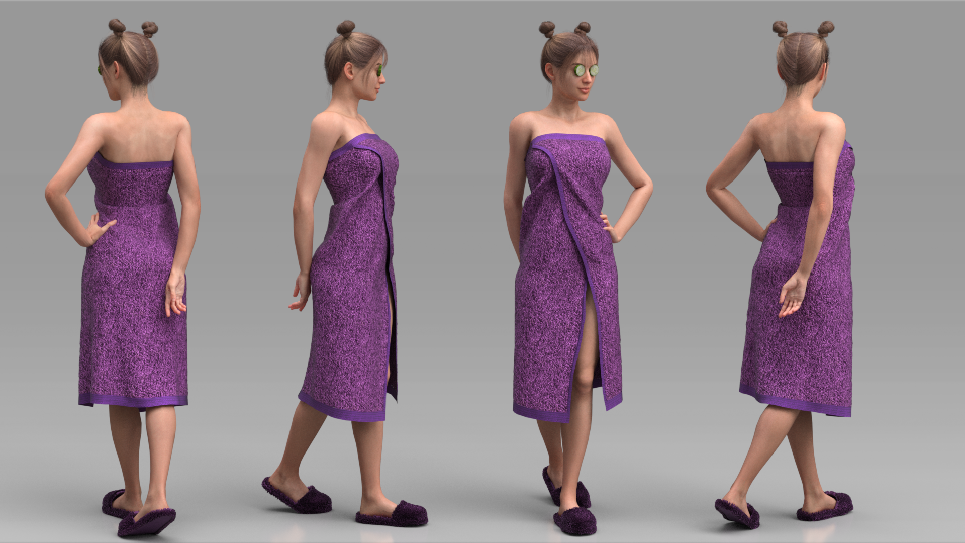 Spa Day - Character Creator/Outfit - Reallusion Content Store