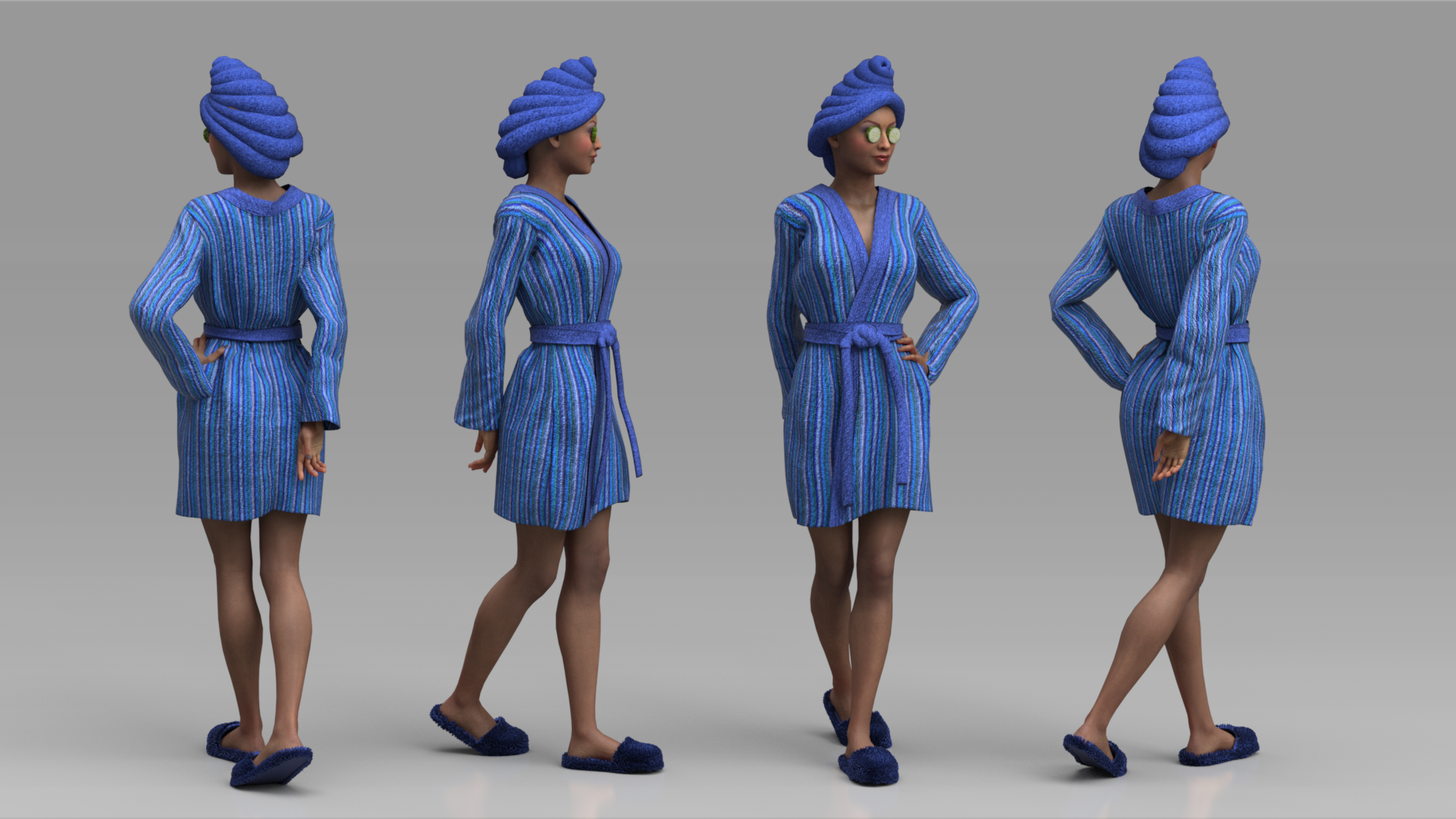 Spa Day - Character Creator/Outfit - Reallusion Content Store