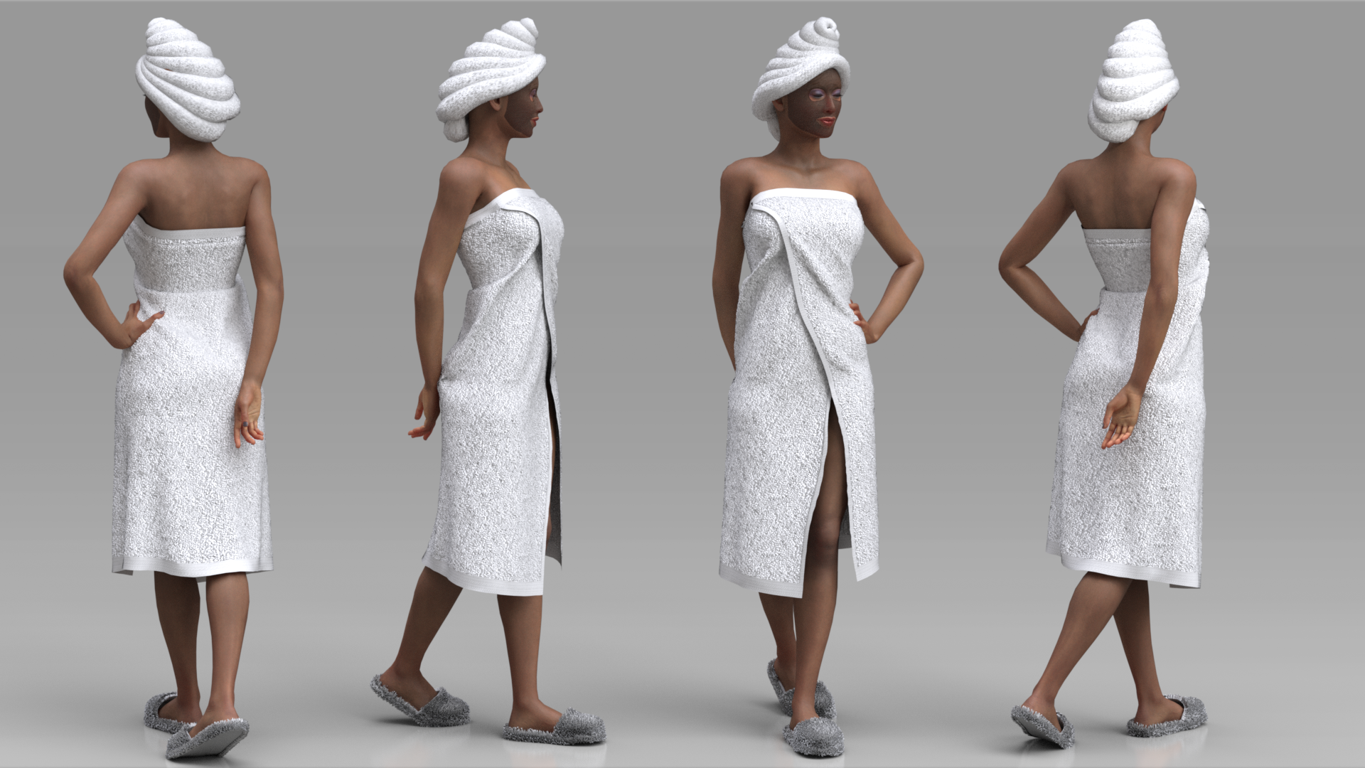 Spa Day - Character Creator/Outfit - Reallusion Content Store
