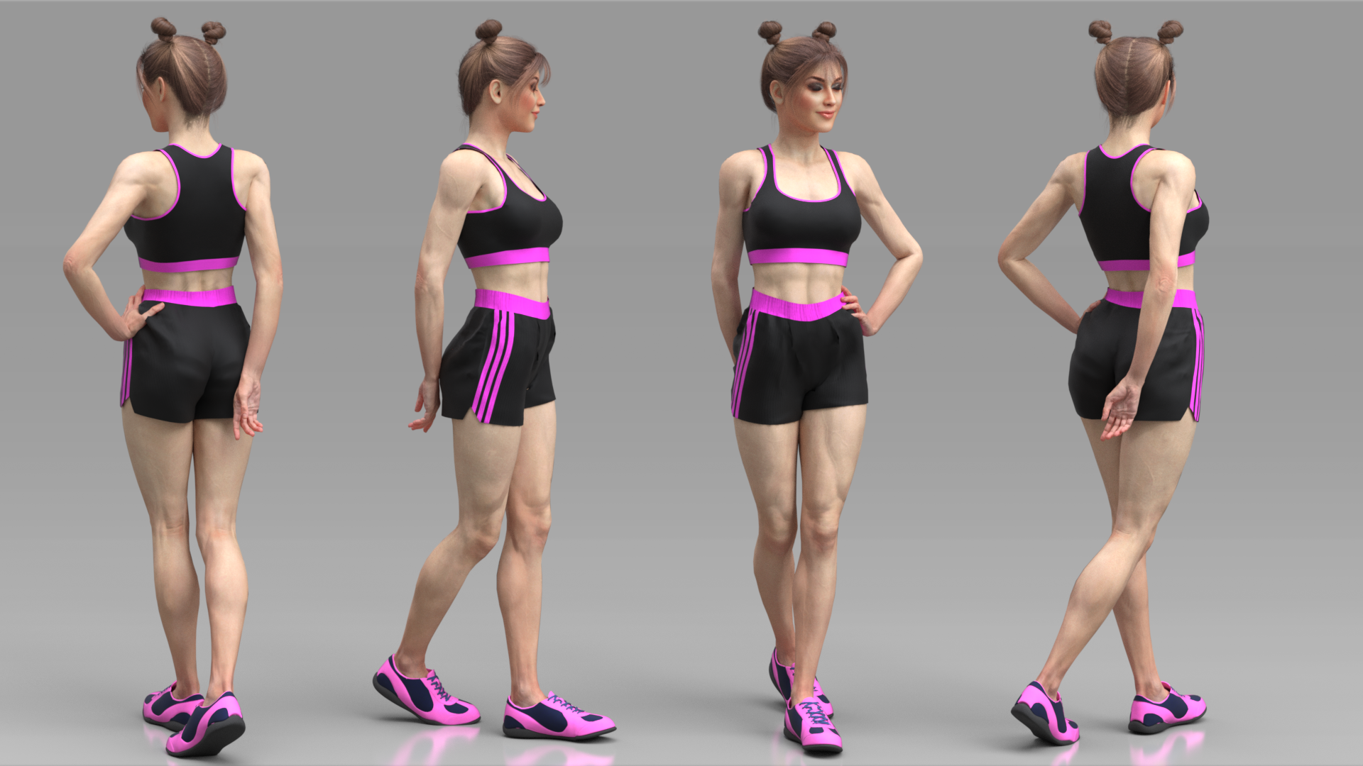 Gym Workout - Character Creator/Outfit - Reallusion Content Store