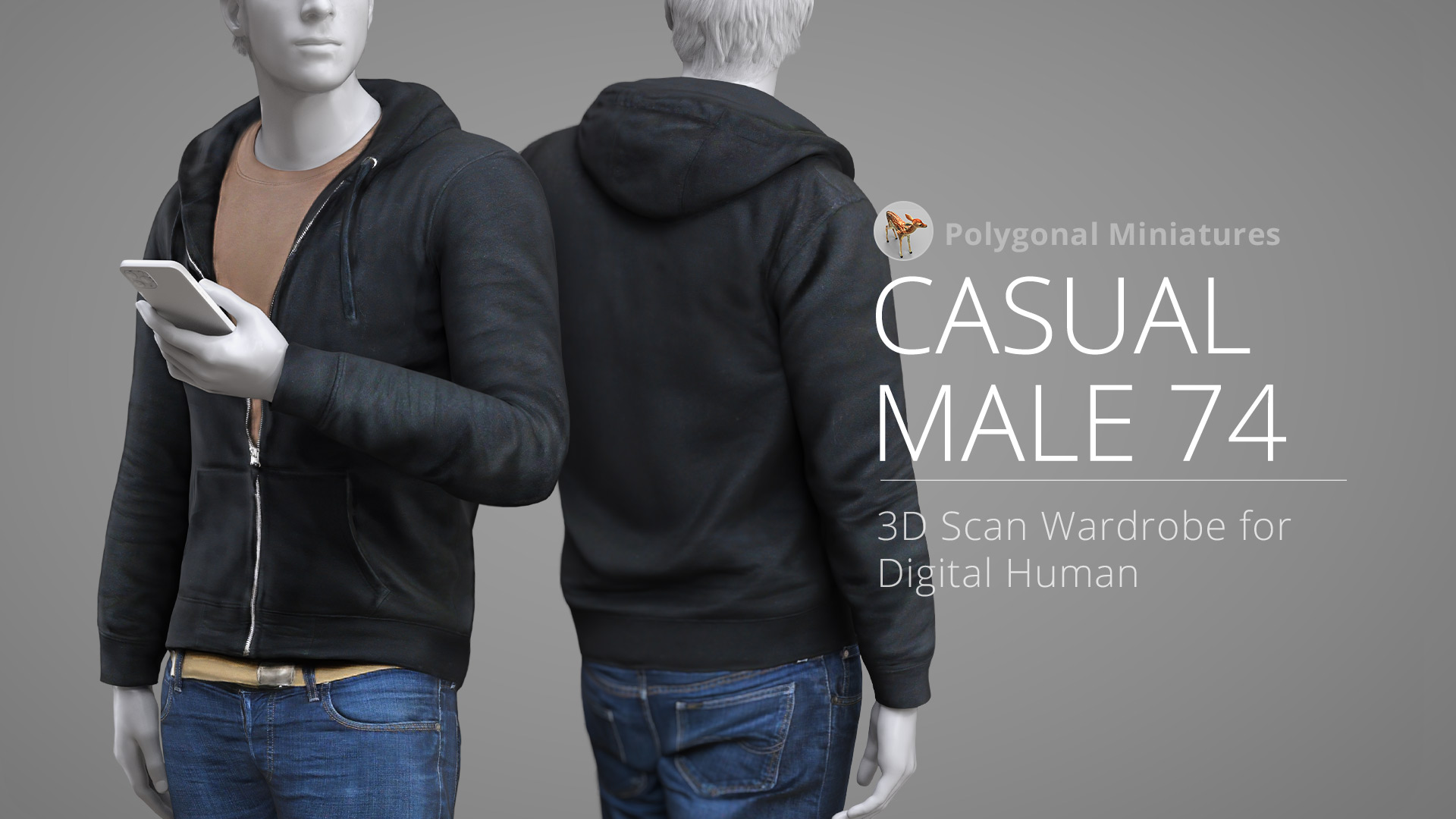 Casual Male 74 - Character Creator/Outfit - Reallusion Content Store