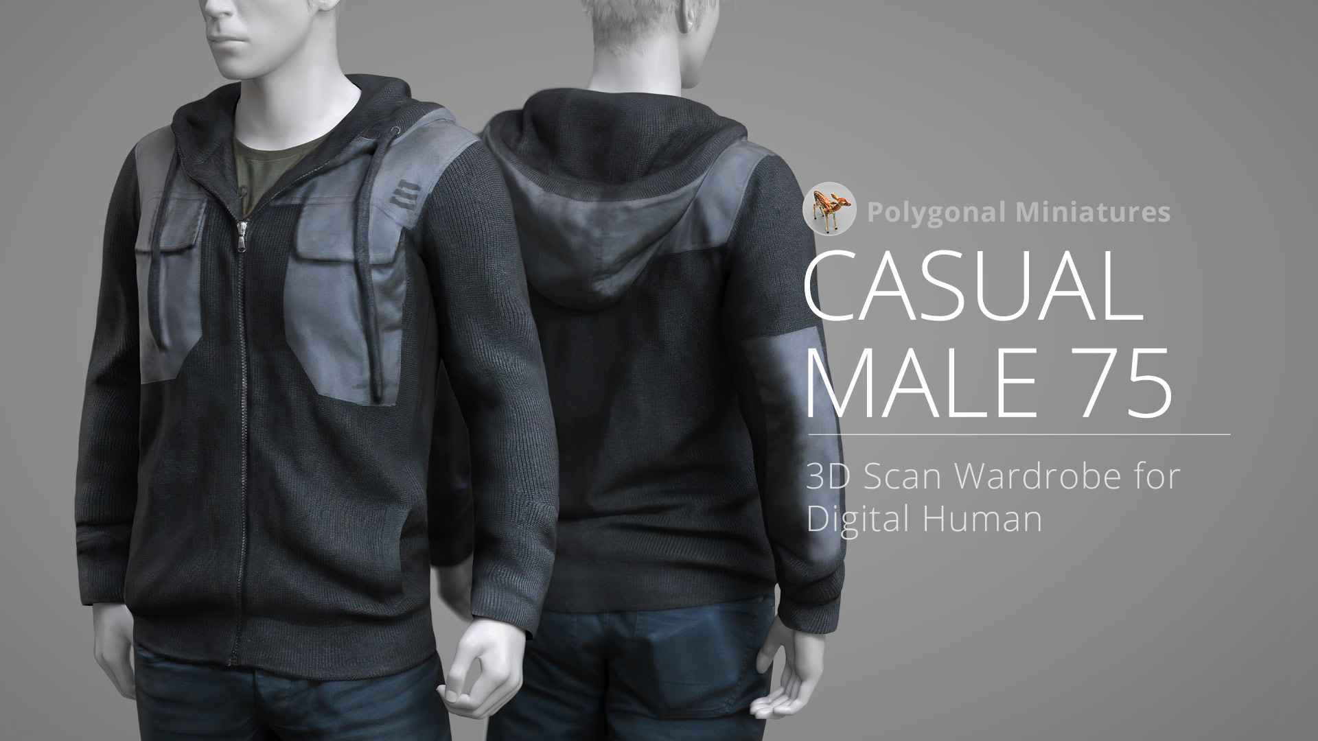 Casual Male 75 - Character Creator/Outfit - Reallusion Content Store