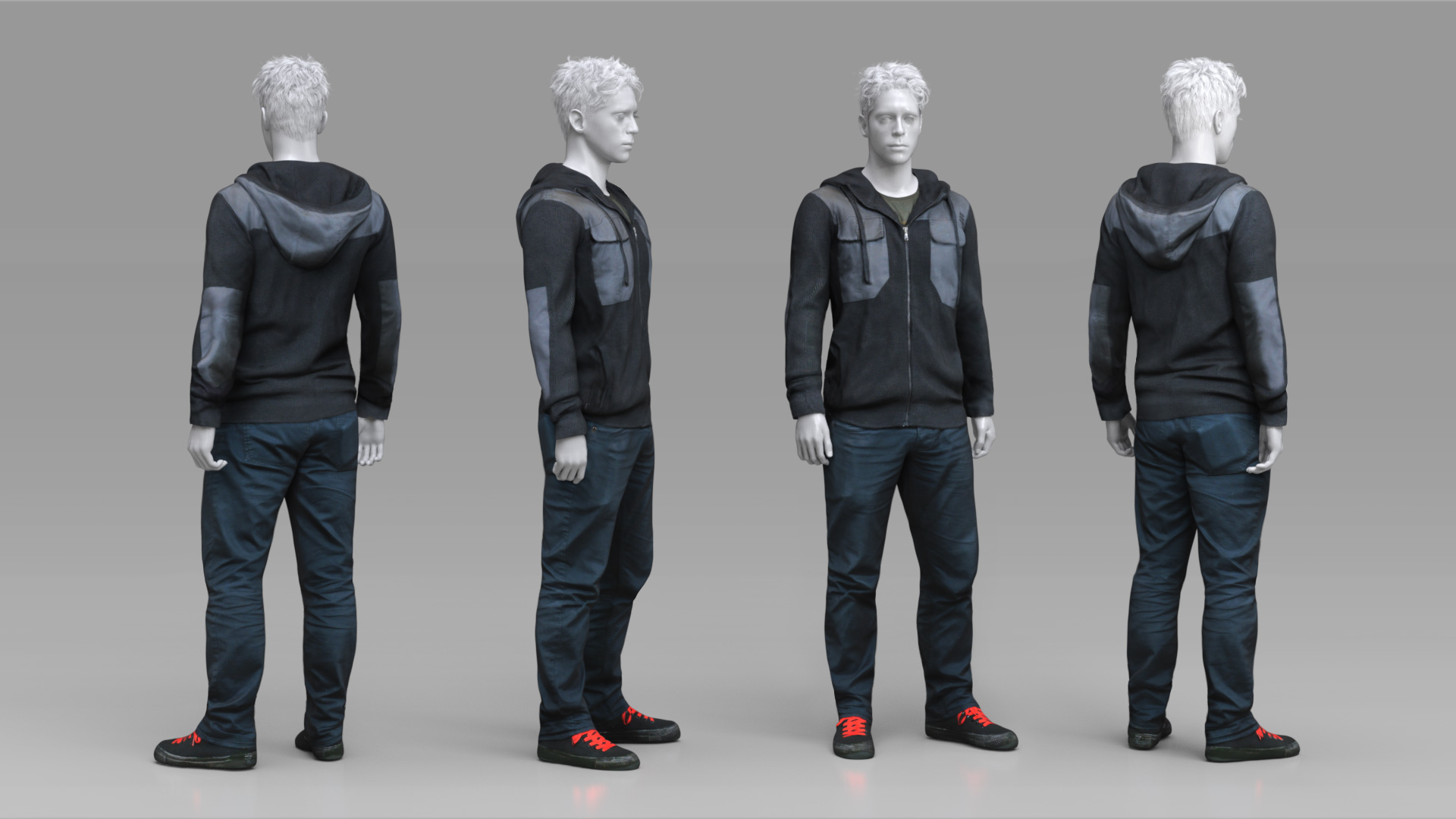 Casual Male 75 - Character Creator/Outfit - Reallusion Content Store