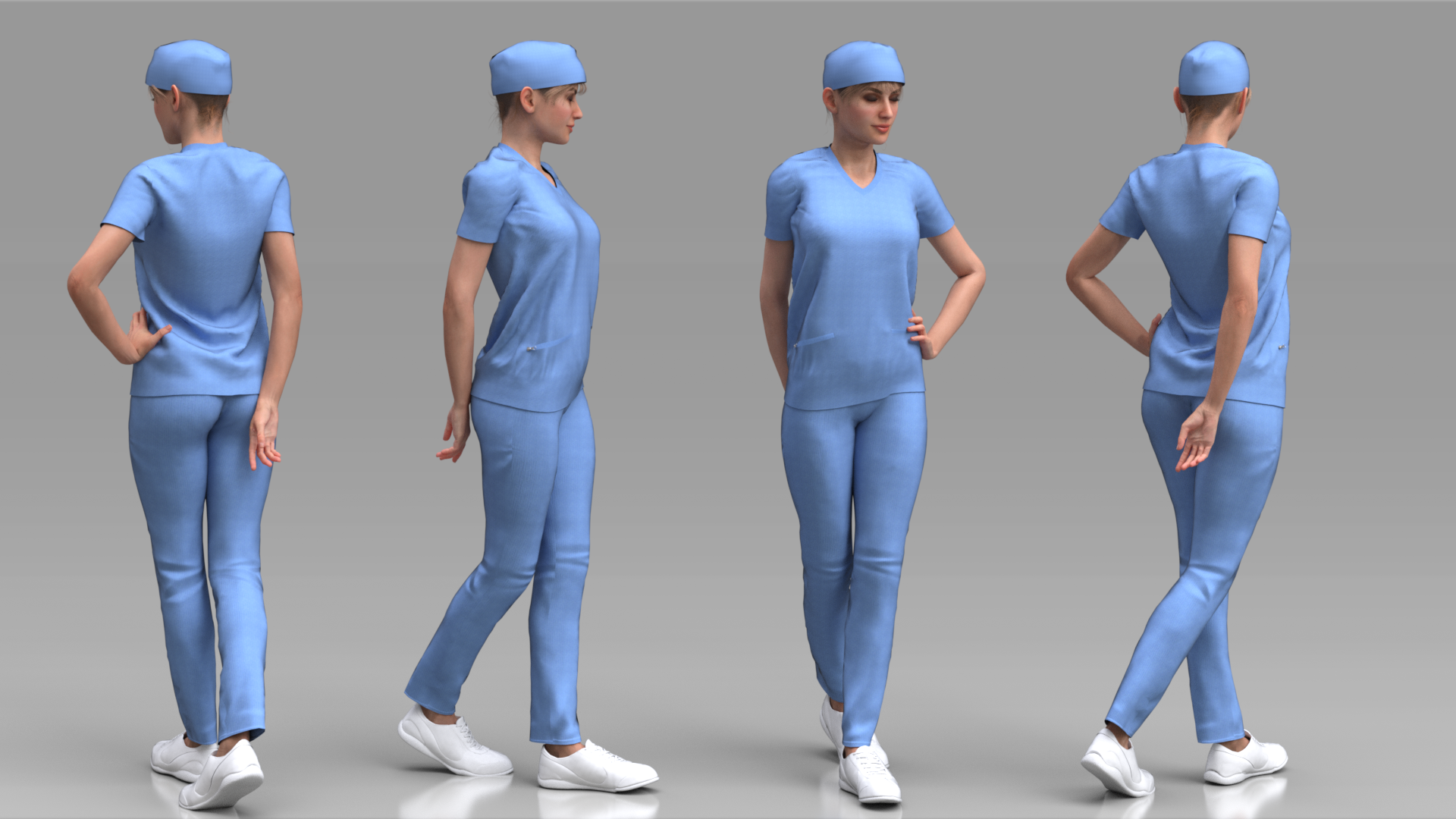 Female Surgeon - Character Creator/Outfit - Reallusion Content Store