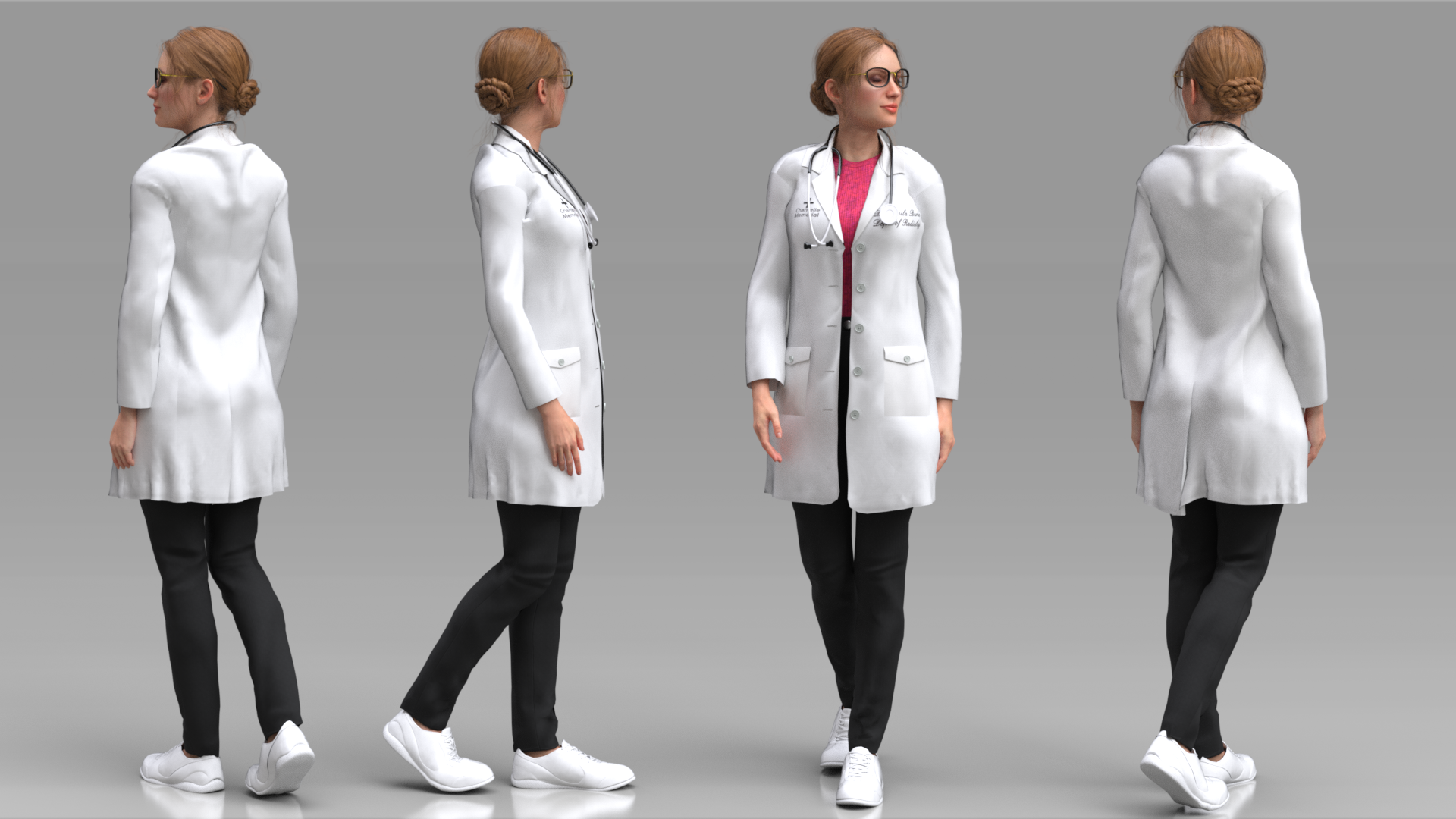 Female Labcoat - Character Creator/Outfit - Reallusion Content Store