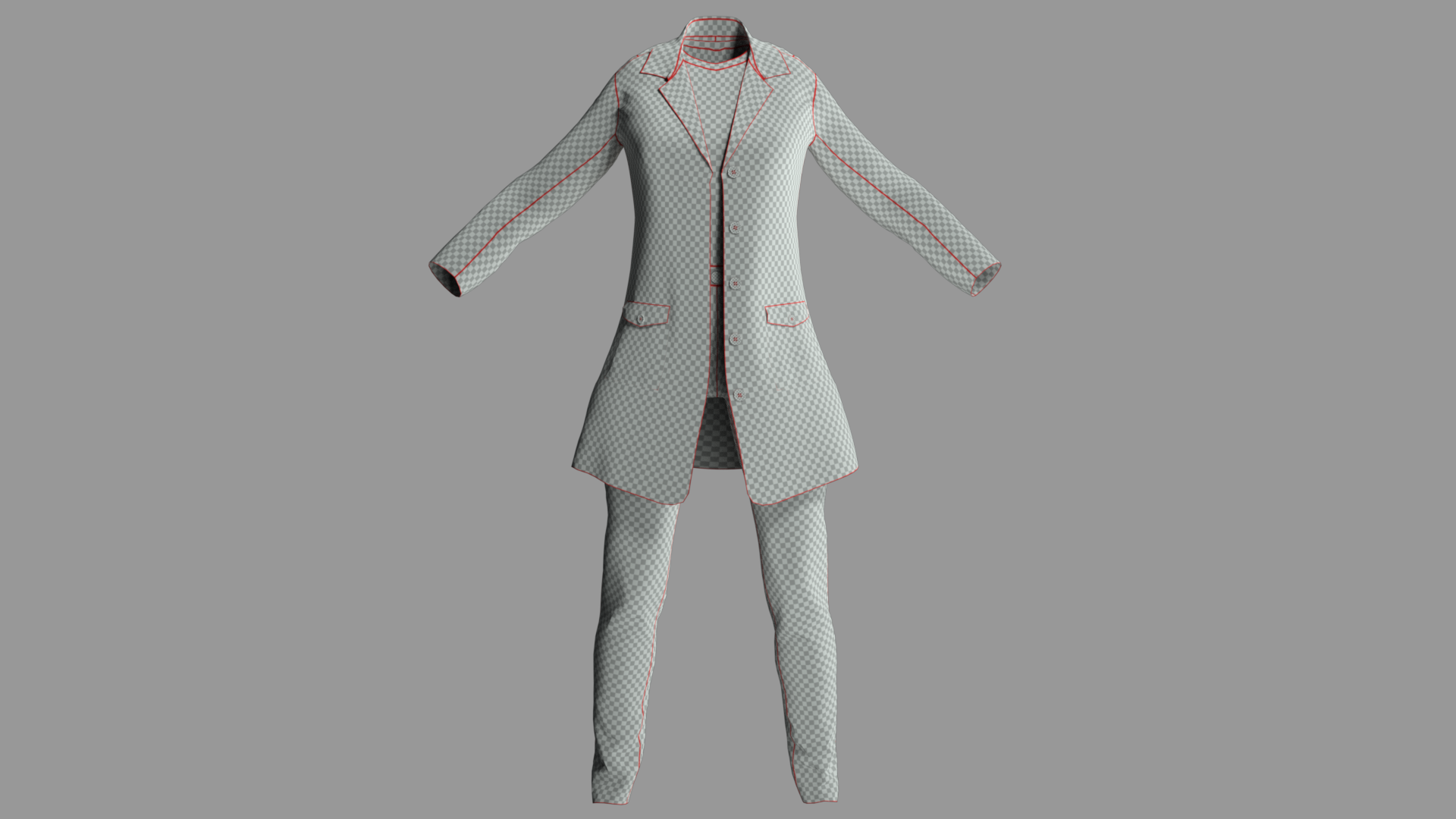 Female Labcoat - Character Creator/Outfit - Reallusion Content Store