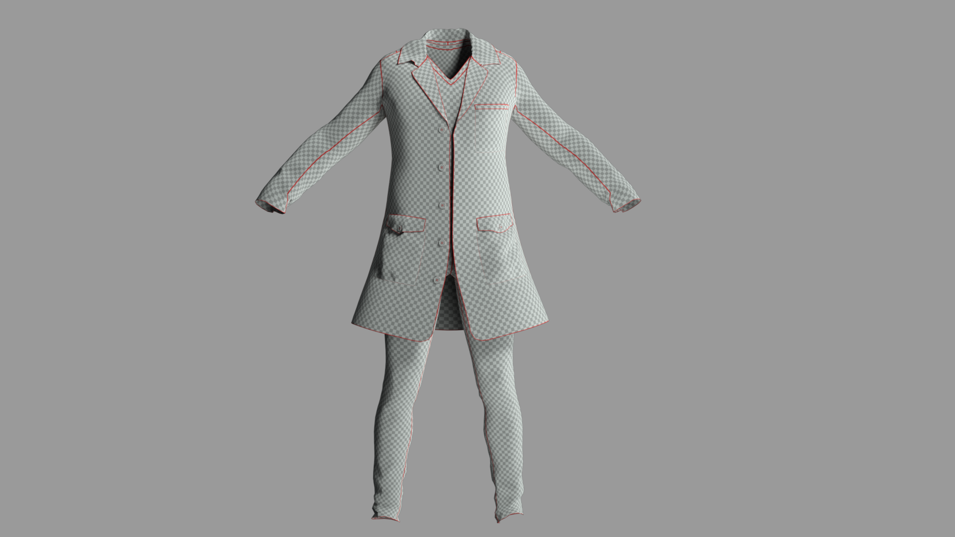 Male Labcoat - Character Creator/Outfit - Reallusion Content Store